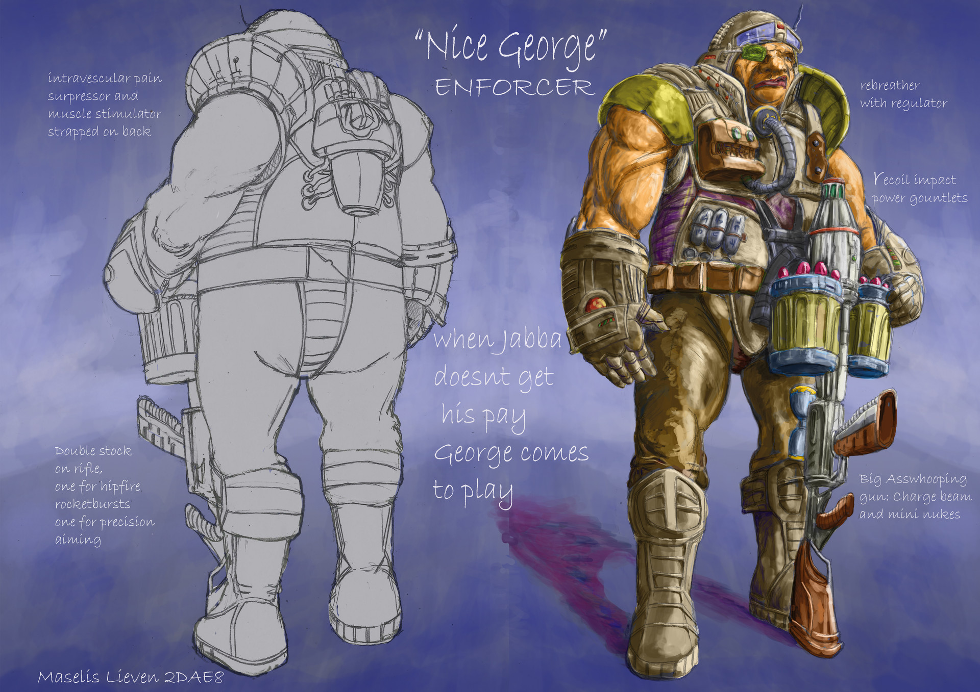 ArtStation - Enforcer design