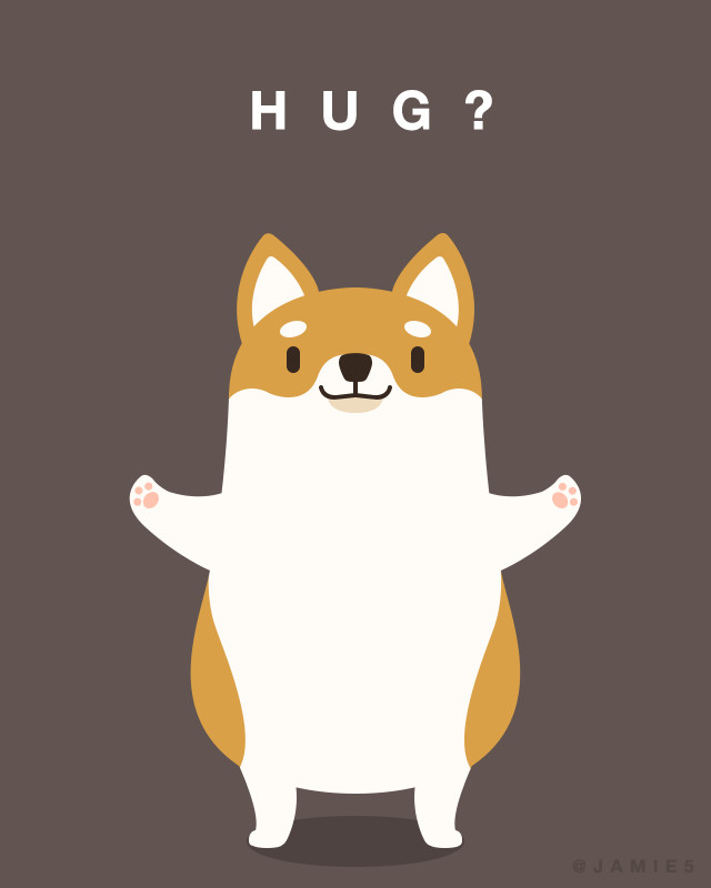 ArtStation - Dogs hugs