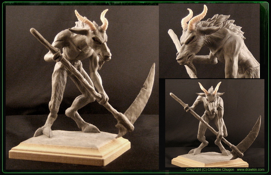ArtStation - Grim Reaper Goat