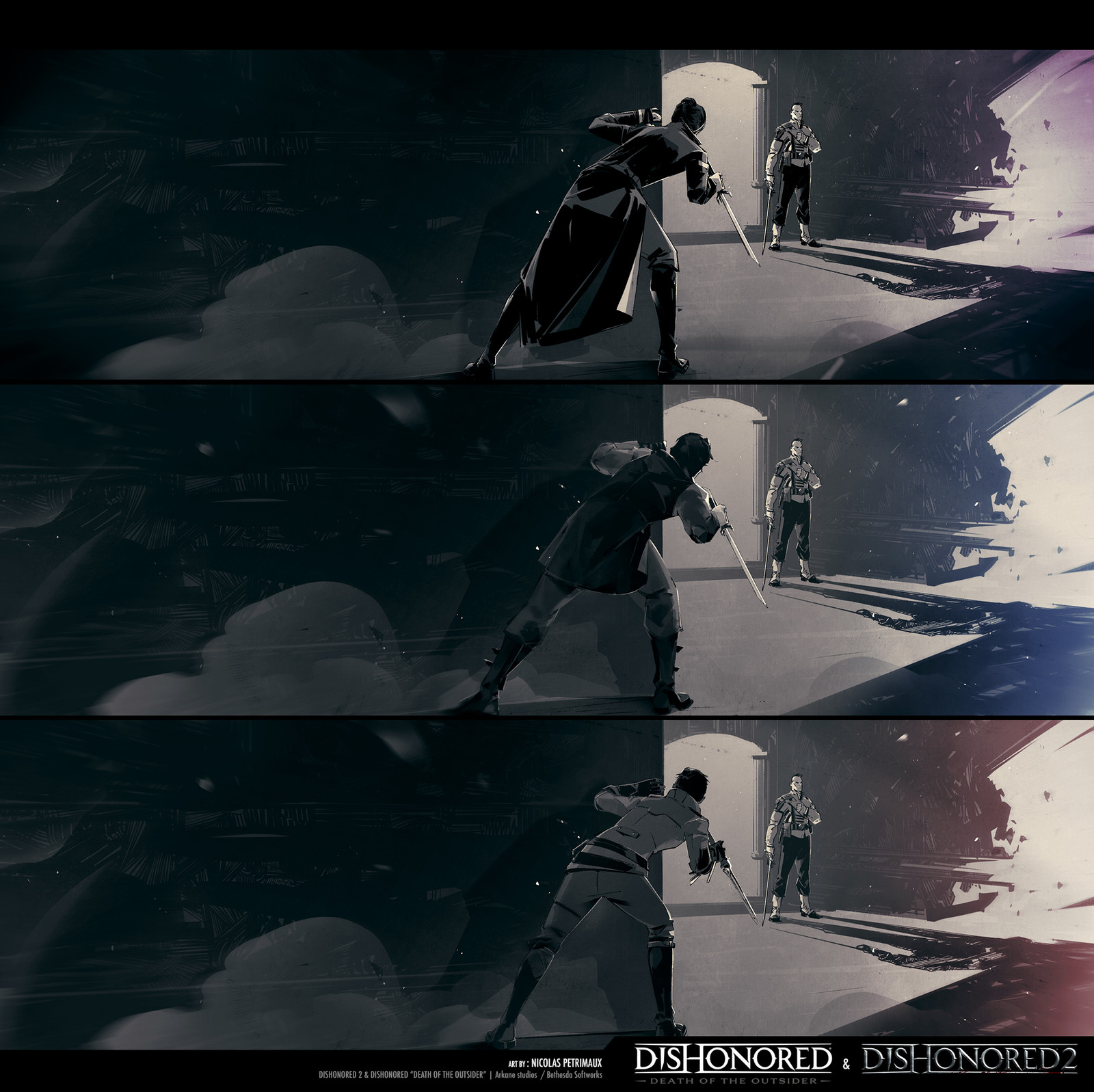 Nicolas Petrimaux - Dishonored | Tutorials pictures for Steath