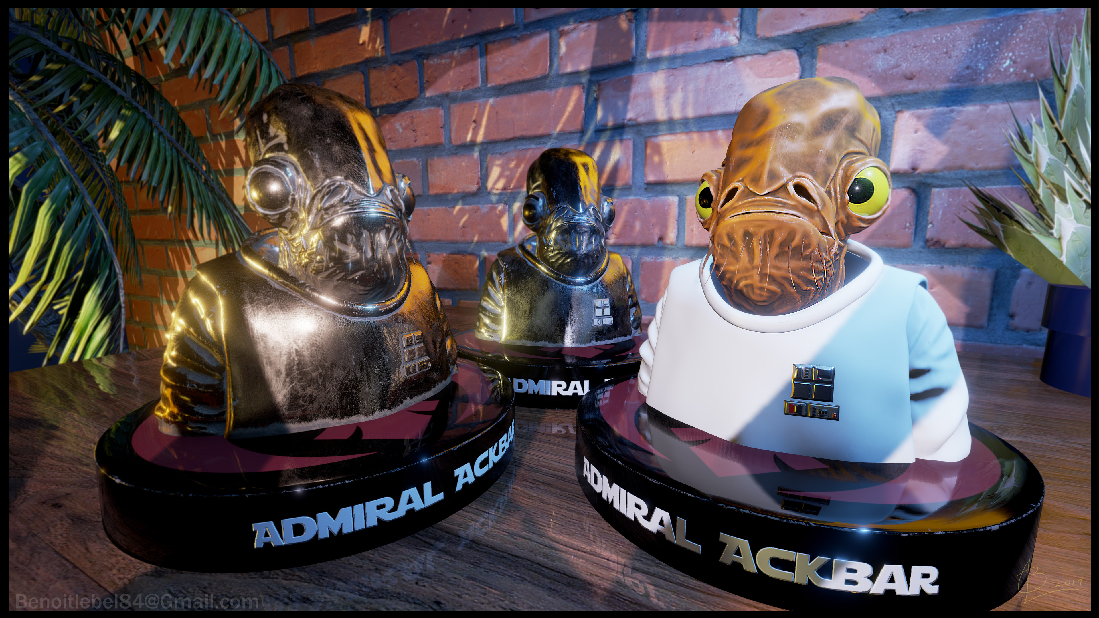 Benoit Lebel - Admiral Ackbar Goodies