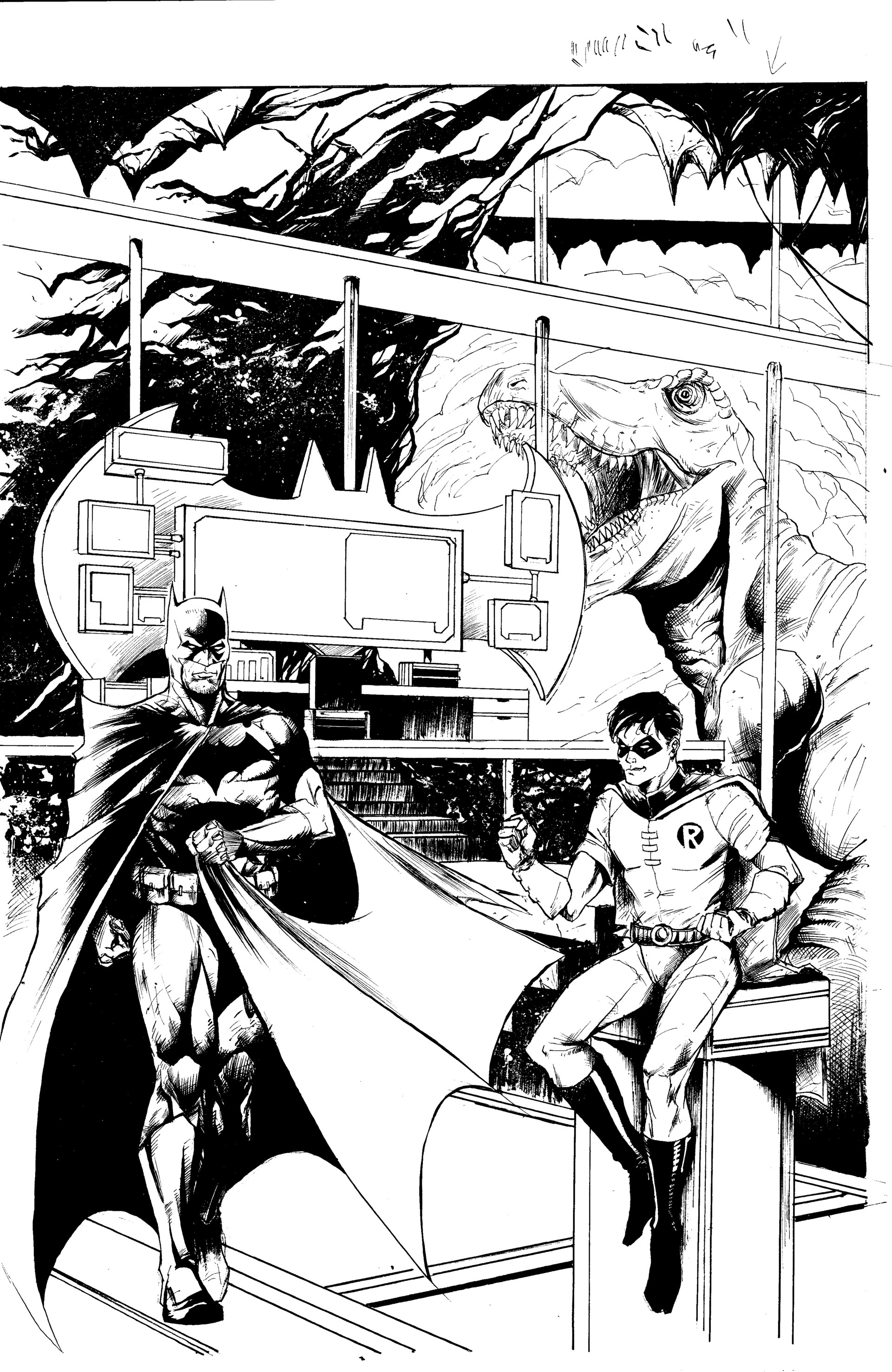 Brian Benjamin - Comic art