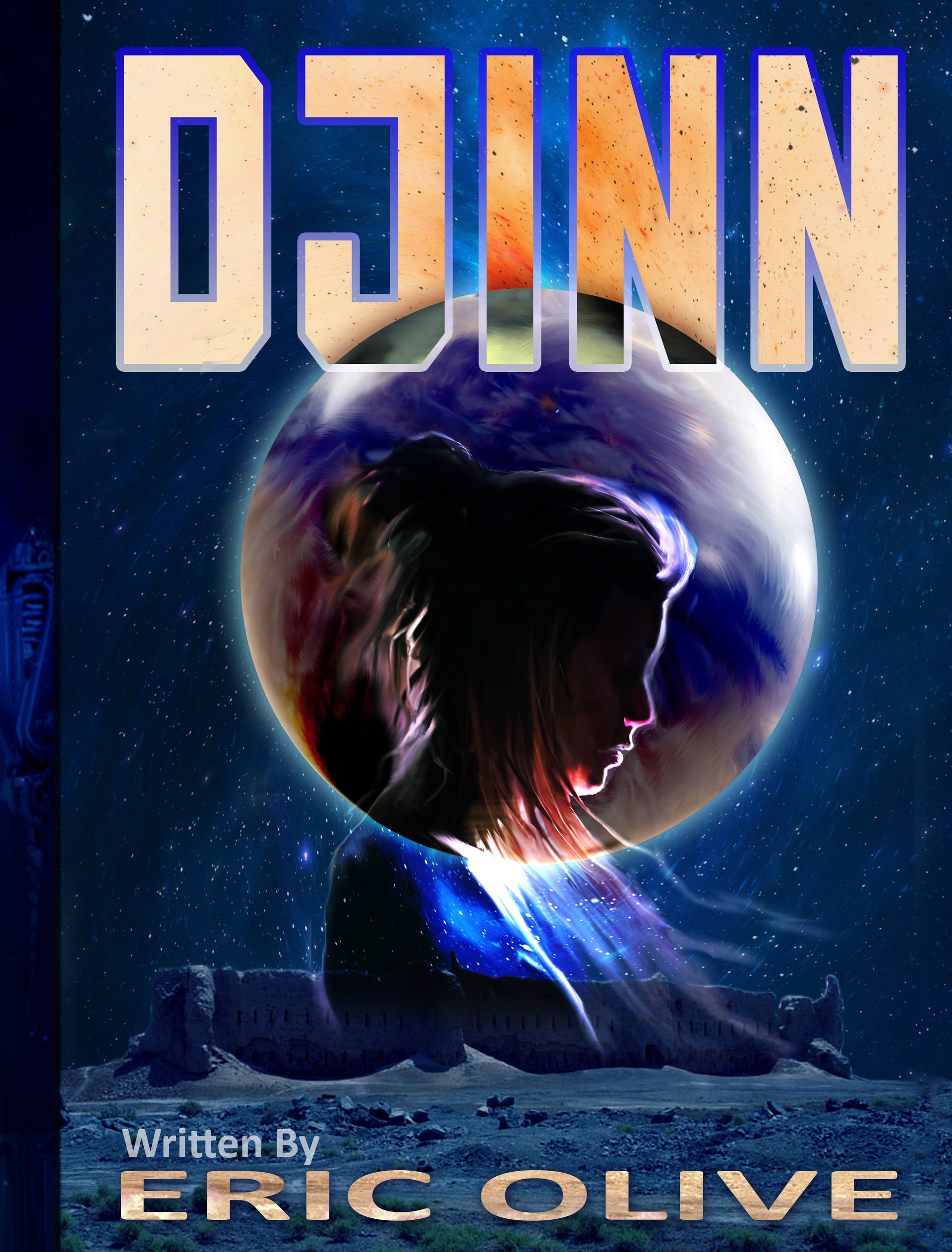 Eric Olive - Djinn book cover concept