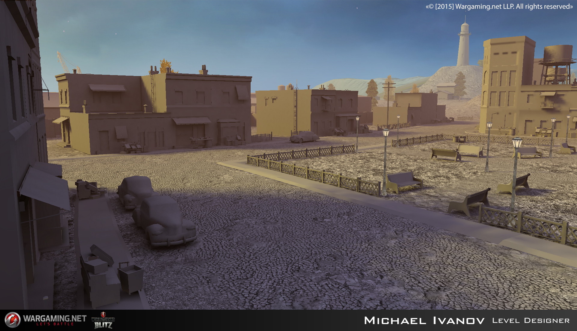 Michael Ivanov - Port Bay - World of Tanks Blitz Map
