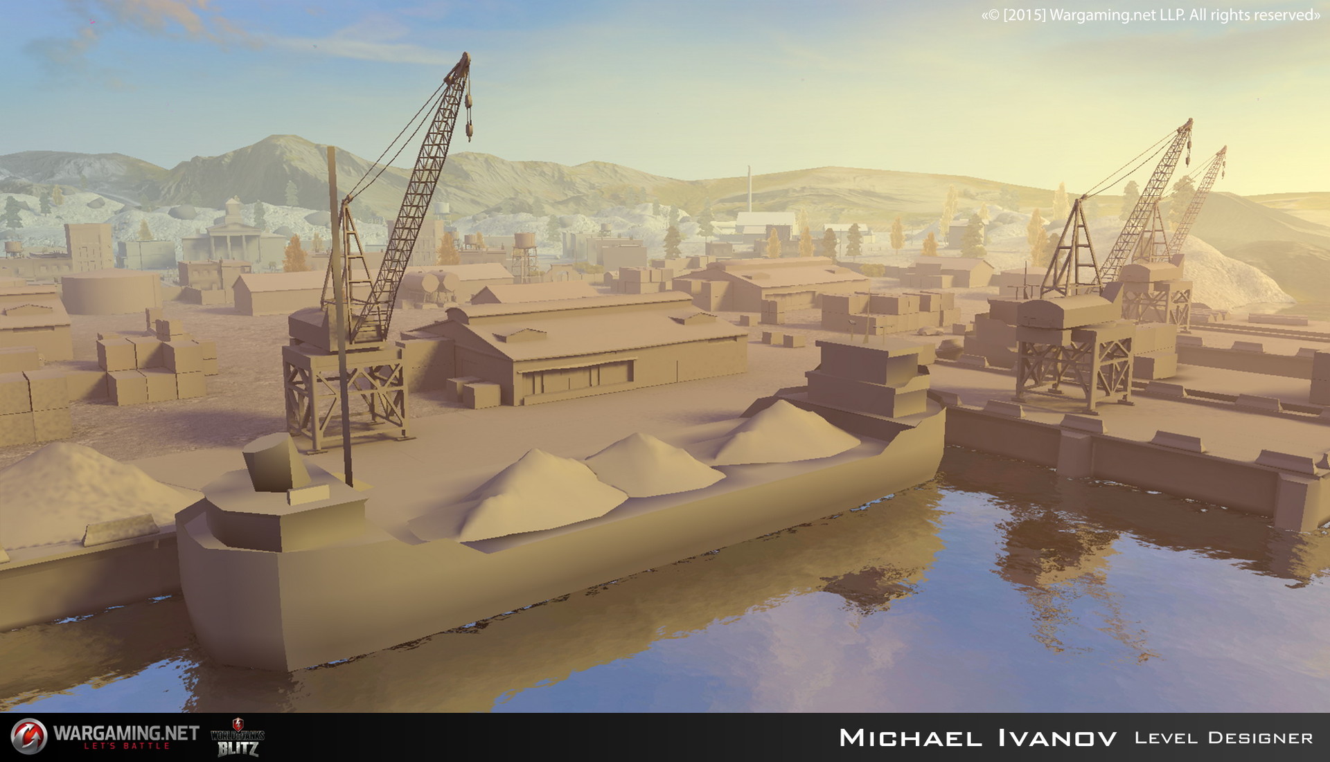 Michael Ivanov - Port Bay - World of Tanks Blitz Map