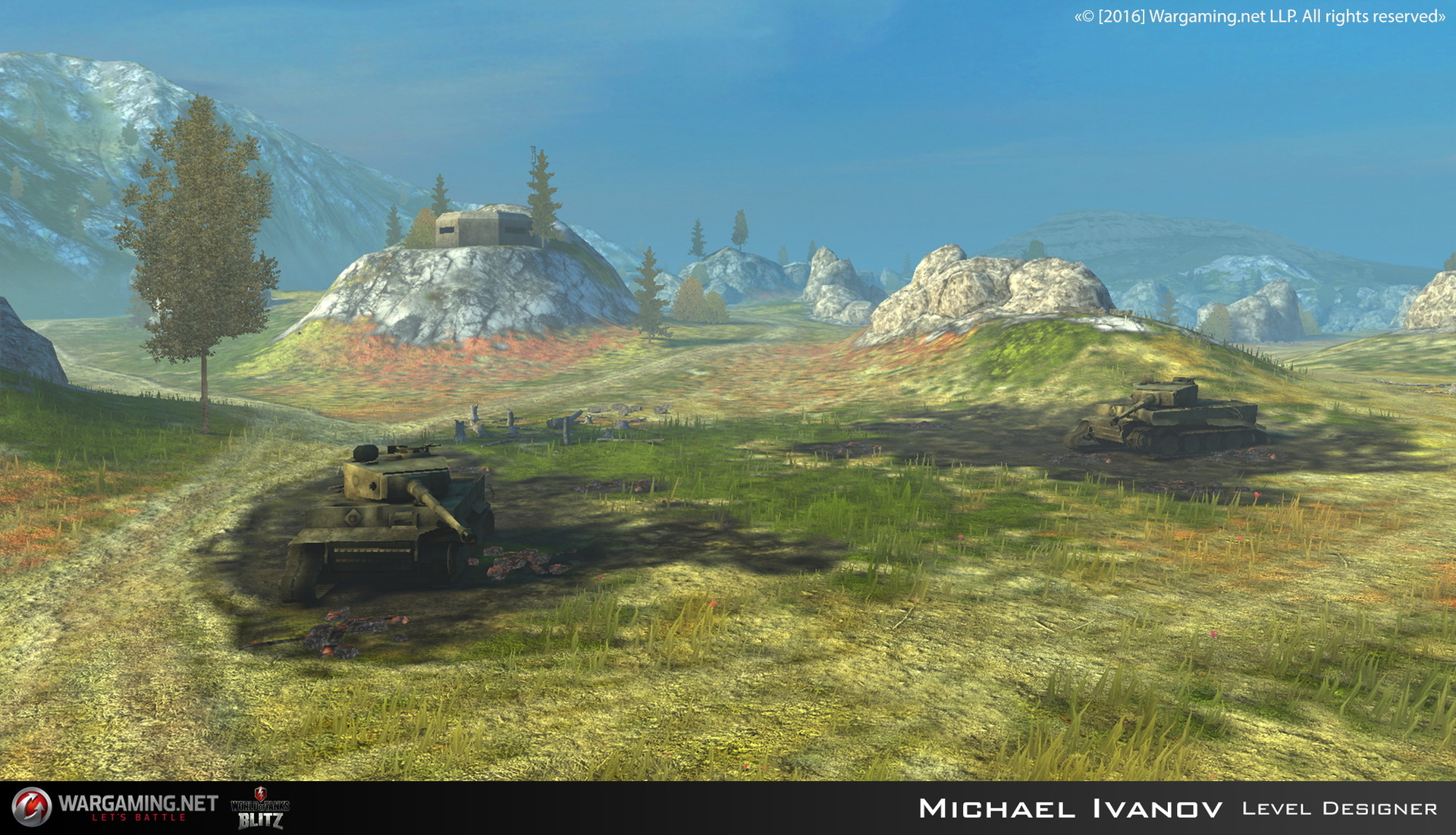 Michael Ivanov - Rockfield - World of Tanks Blitz Map