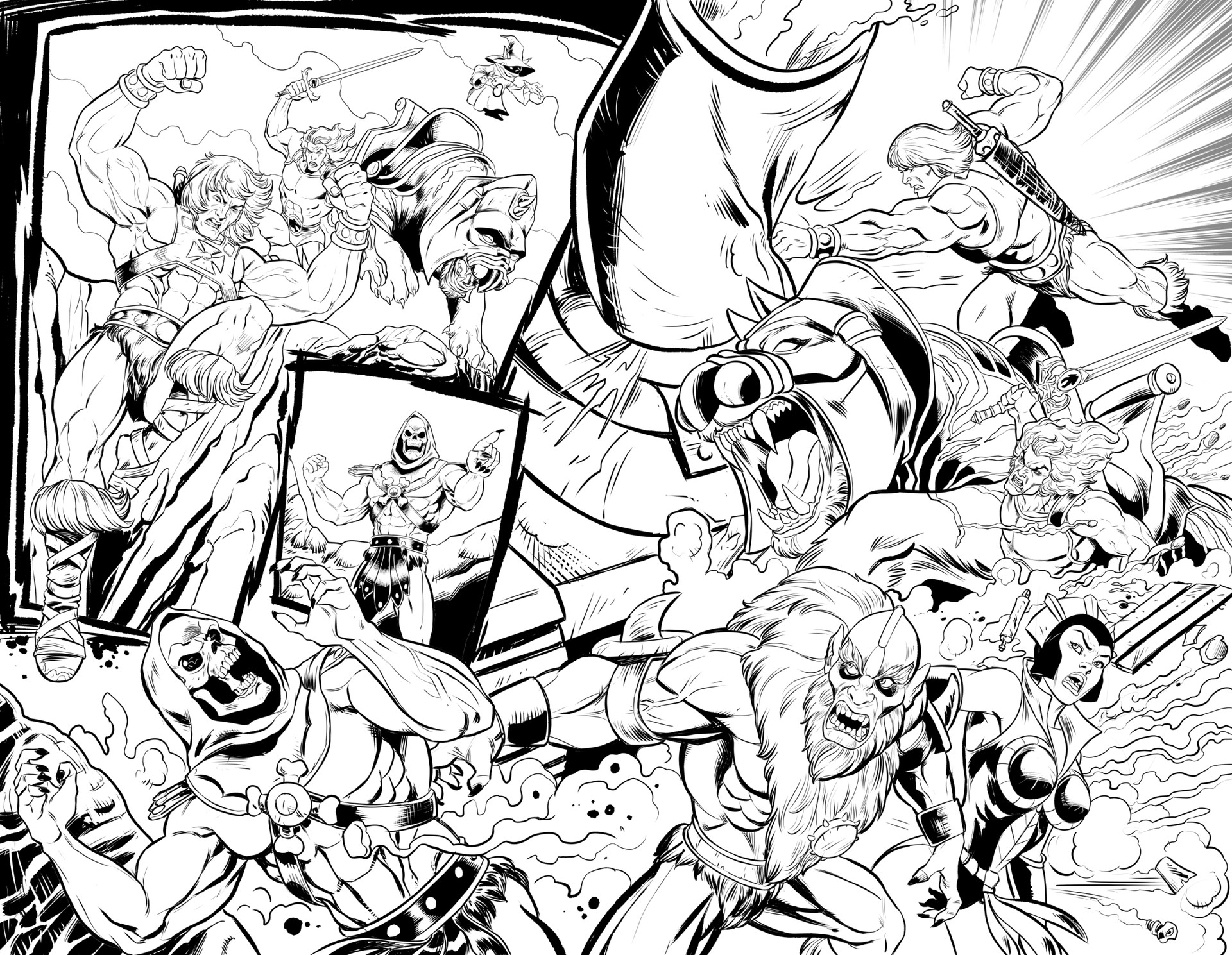 ArtStation - Test Comic Pages