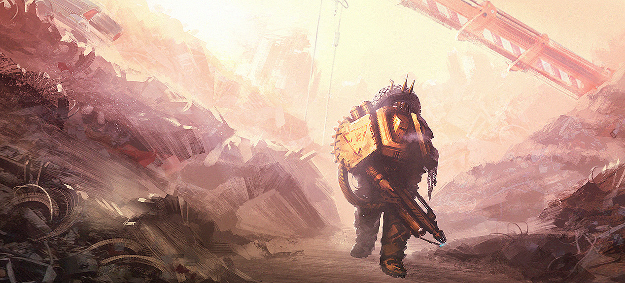 ArtStation - Junkyard Knight