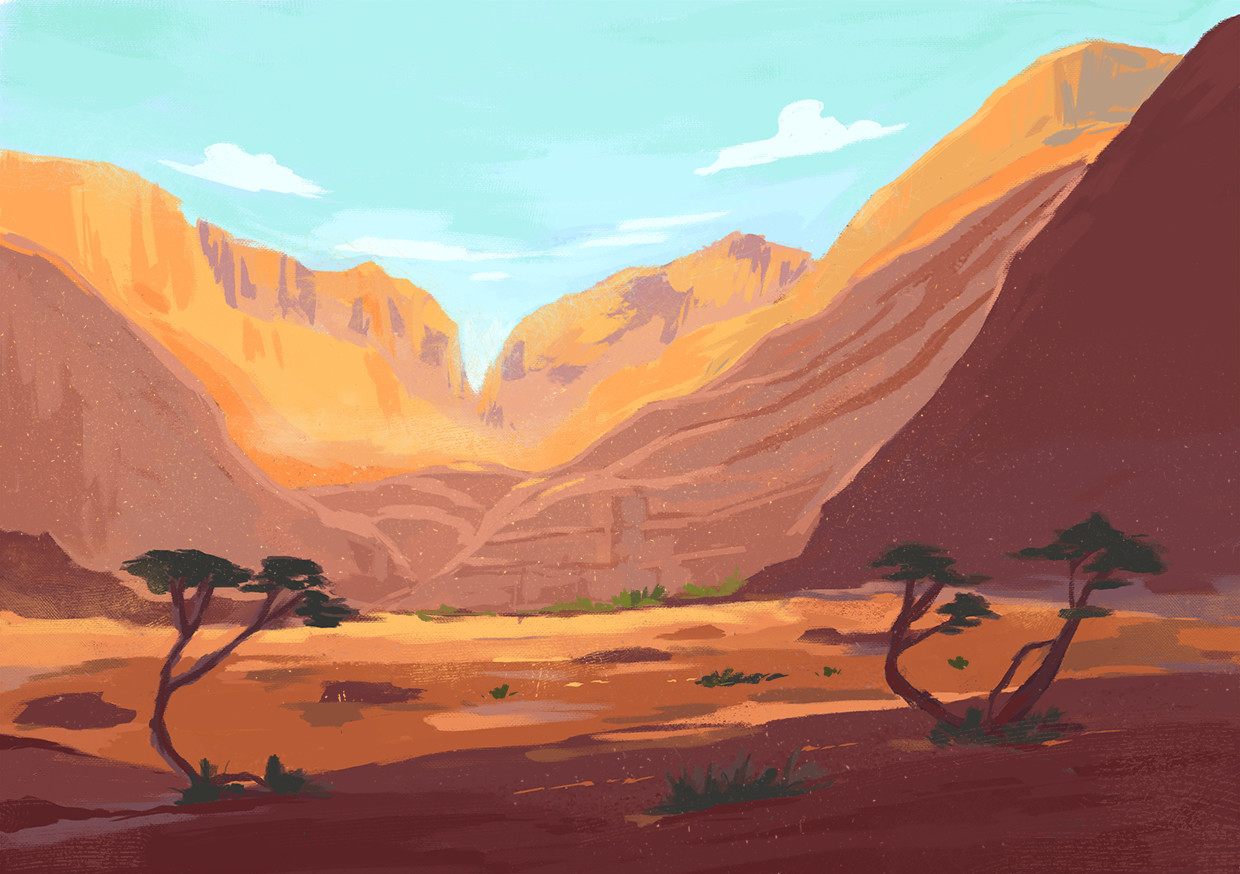 ArtStation - Journey to Jordan
