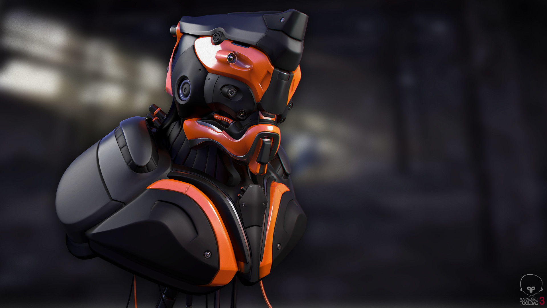 ArtStation - EVO Exo suit Bust