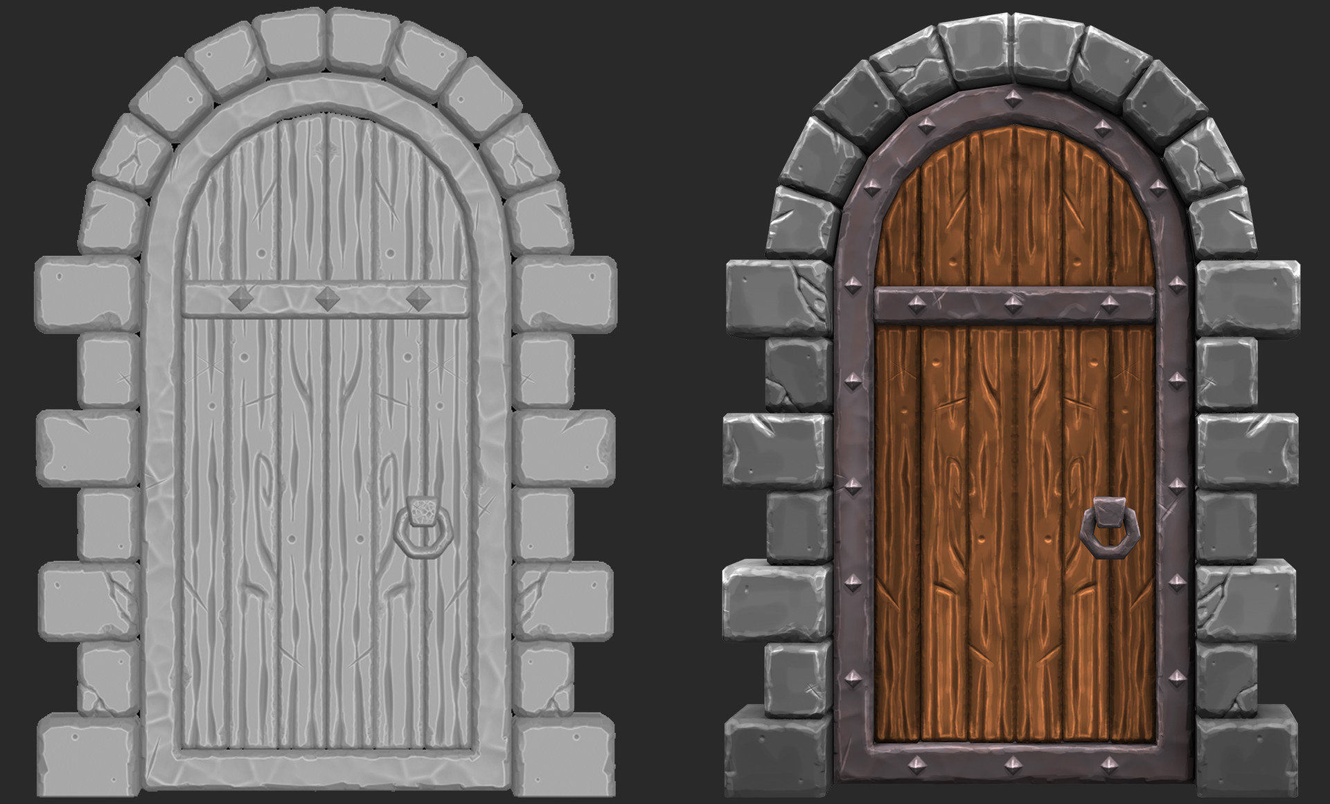 Artem Glazov - Stylized Castle room environment on UE4