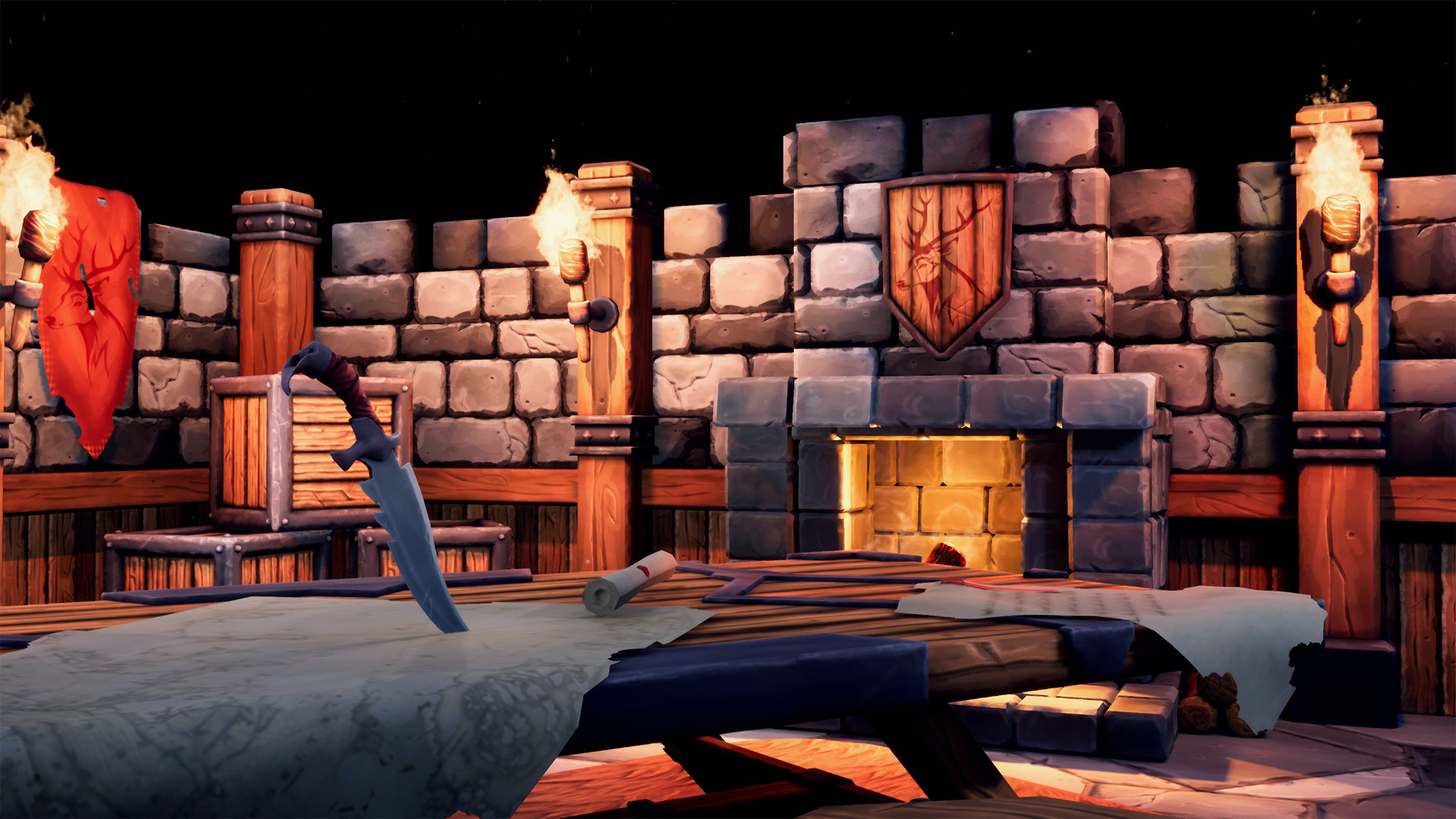 Artem Glazov - Stylized Castle room environment on UE4