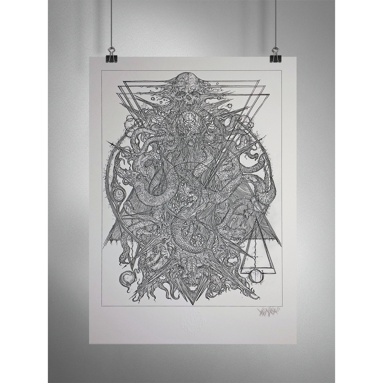 ArtStation - VON - The Council of Seven (The Gatekeepers) 13"x19 ...