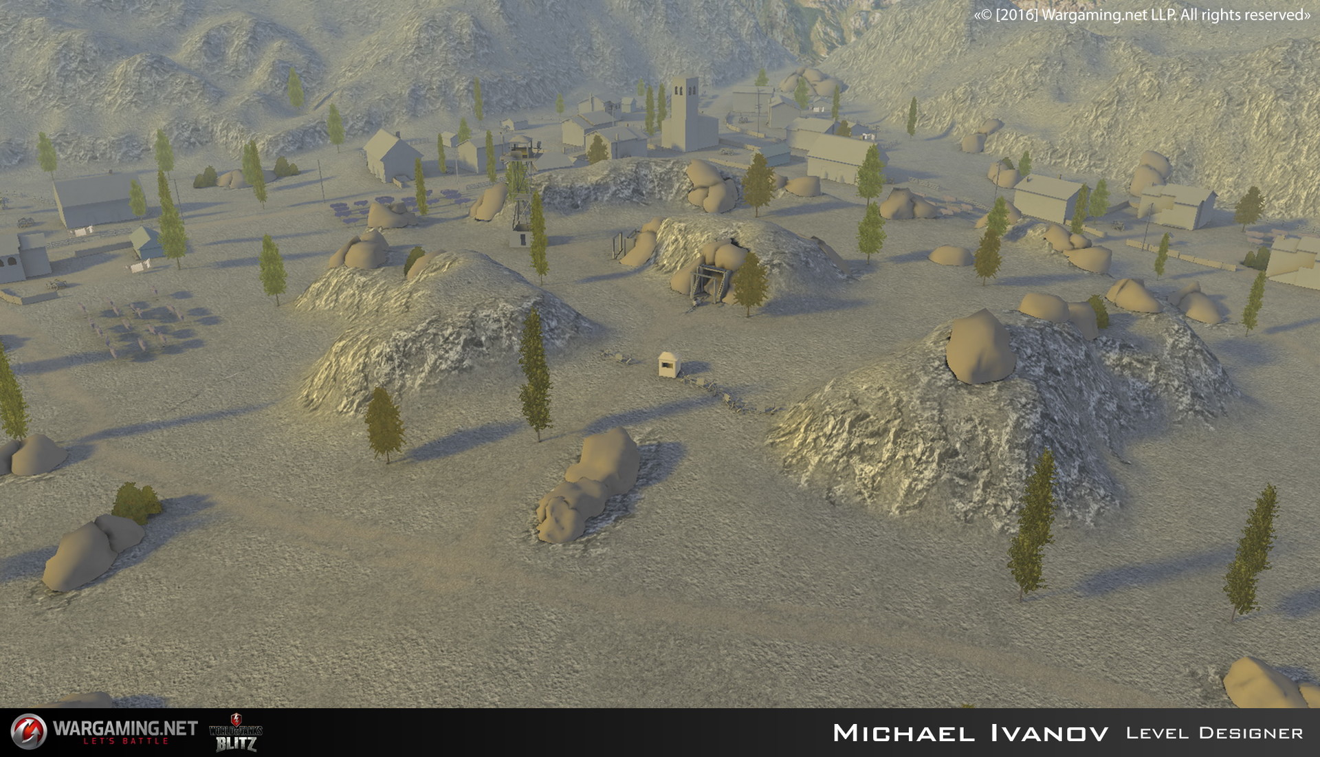 Michael Ivanov - Mines - World of Tanks Blitz Map