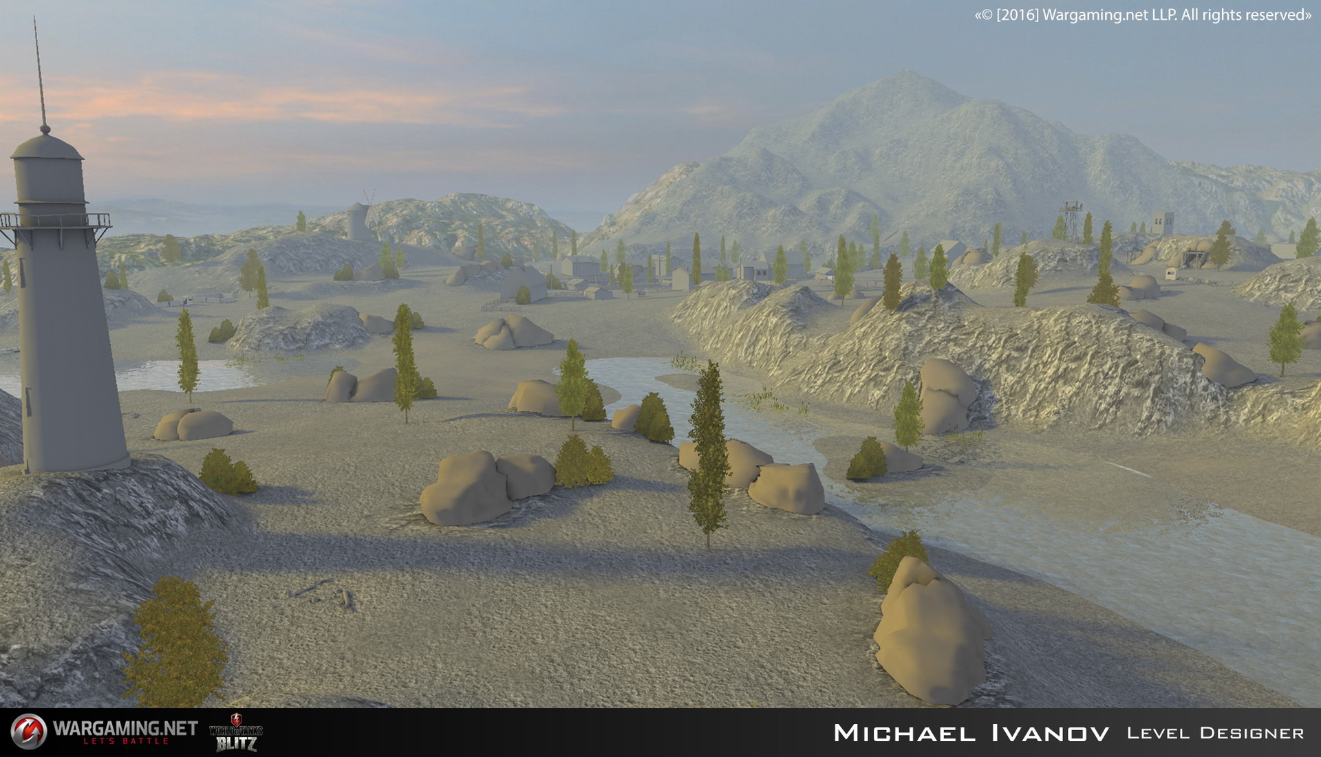 Michael Ivanov - Mines - World of Tanks Blitz Map