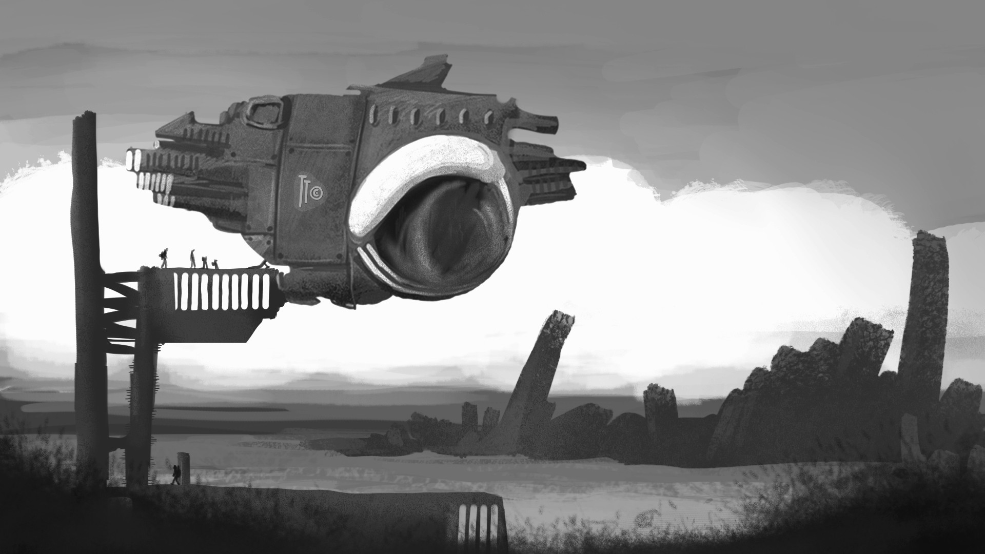 ArtStation - Concepts for TimeTravel project