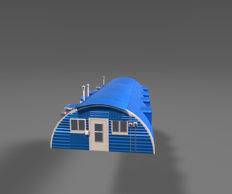 ArtStation - Quonset house