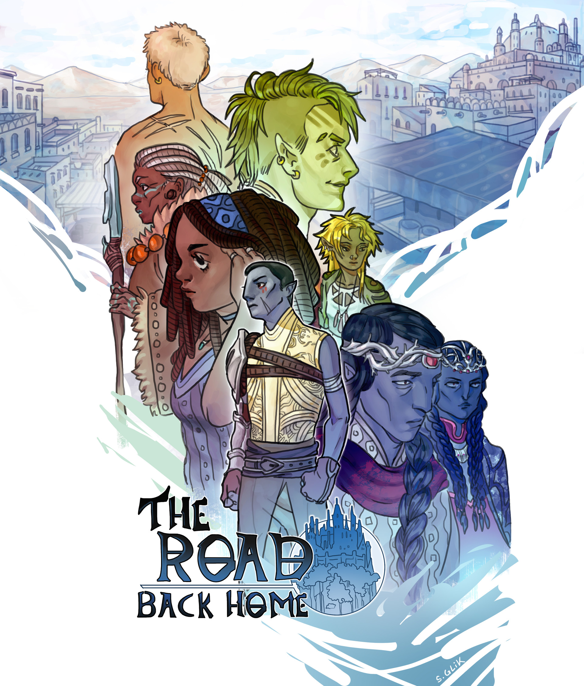 ArtStation - The Road Back Home Promotional Poster