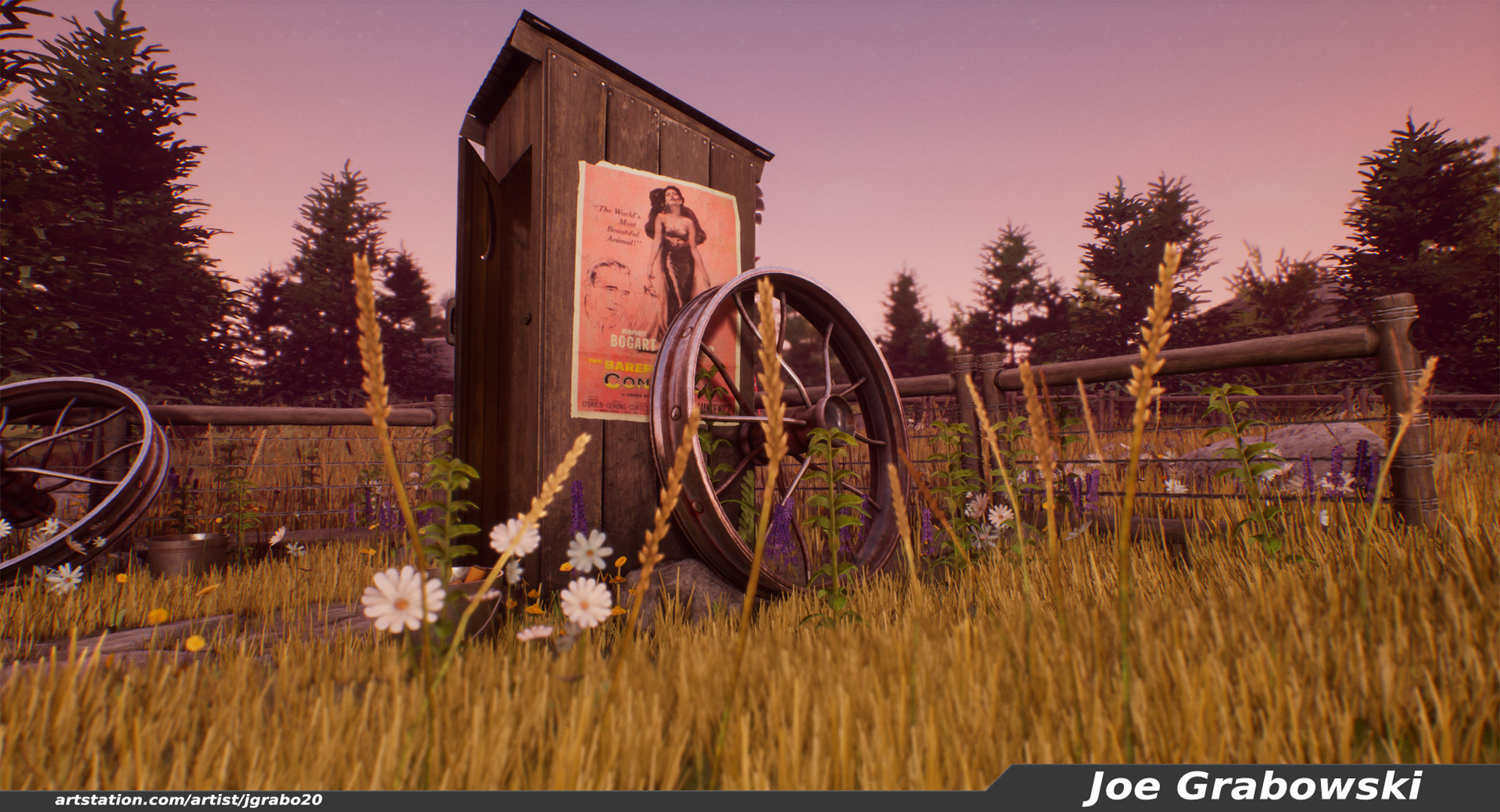 Joe Grabowski - Farm Outhouse