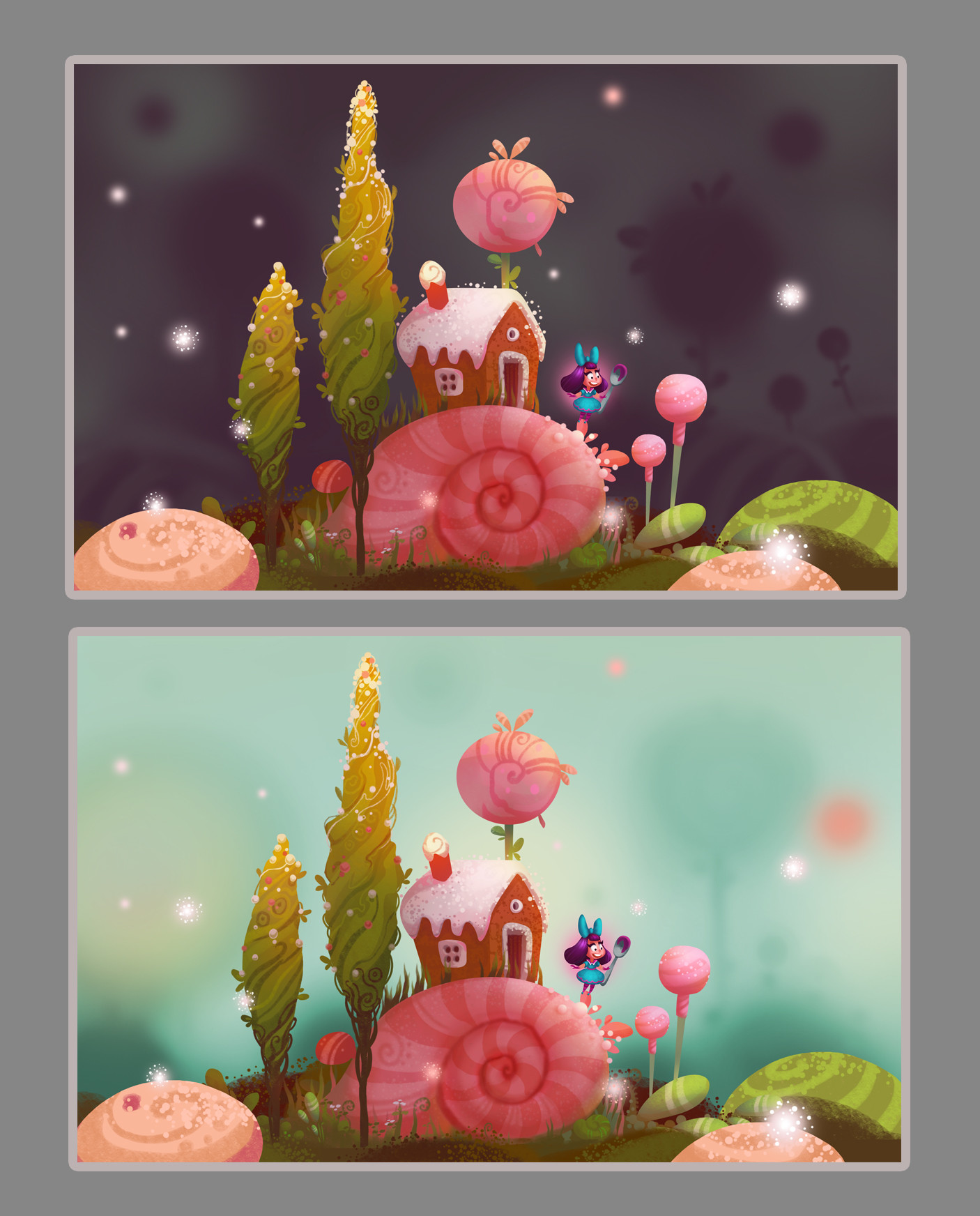 ArtStation - Candy Forest