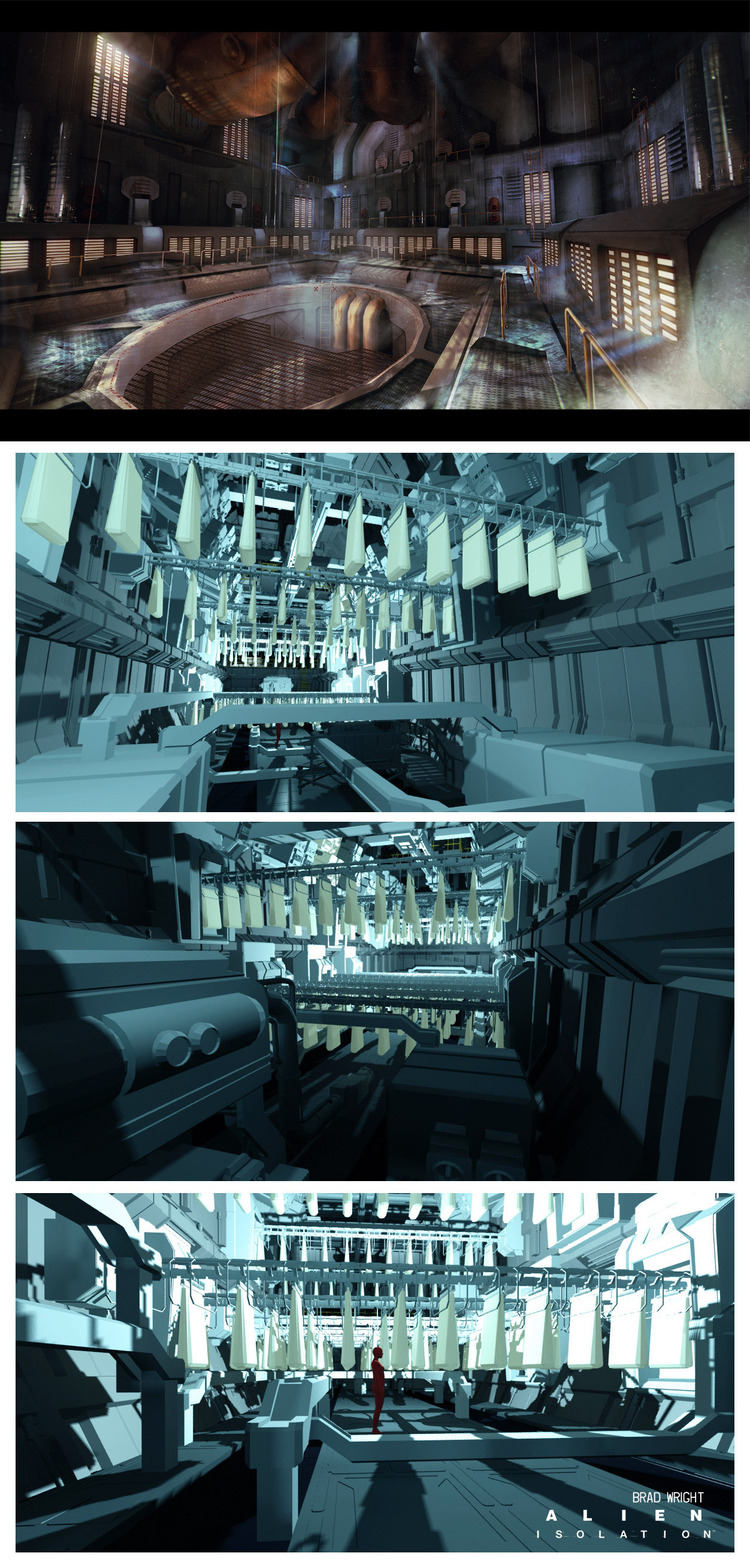 Brad Wright - Alien Isolation_Environment Concepts