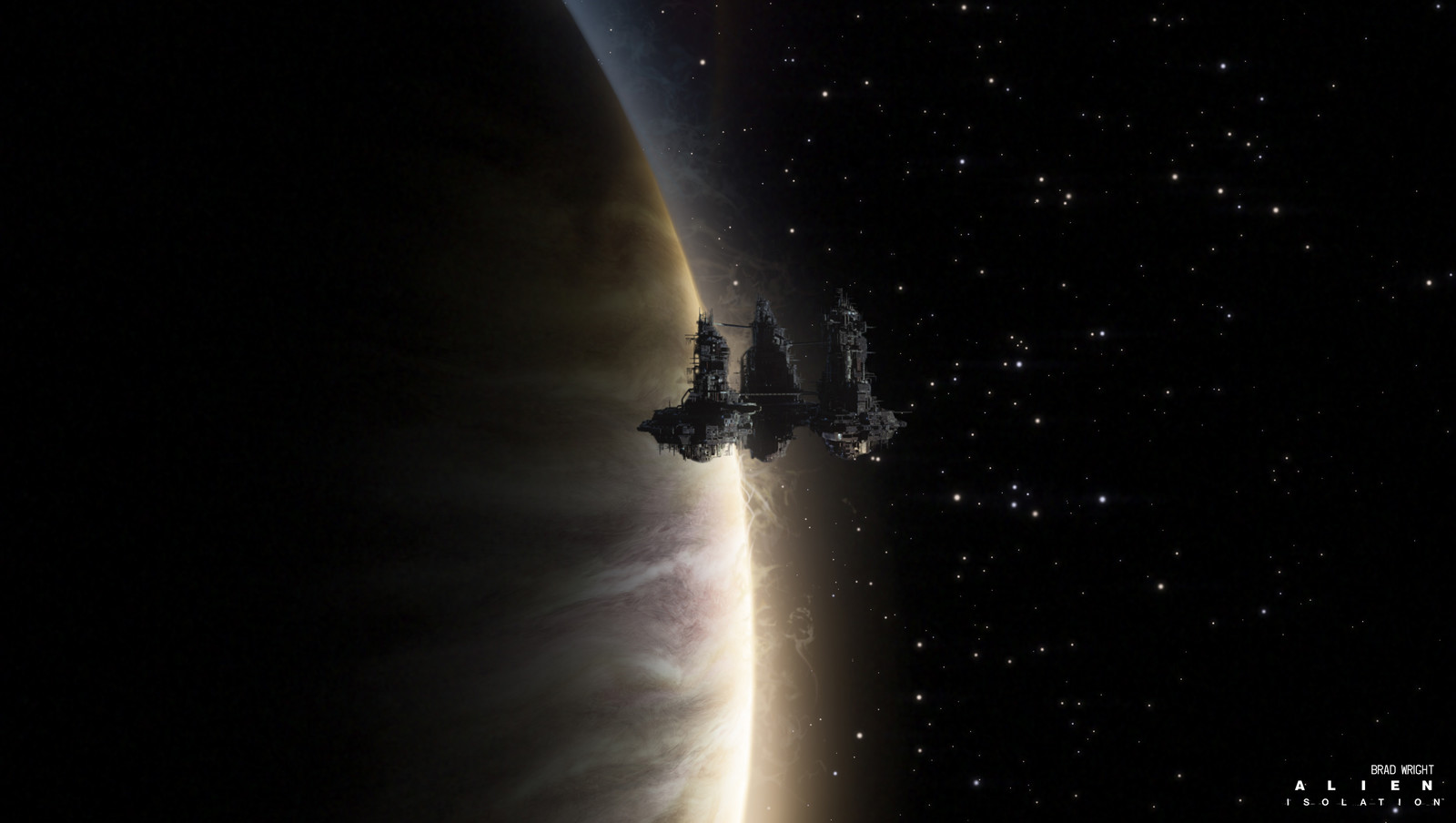 Brad Wright - Alien Isolation_Space station