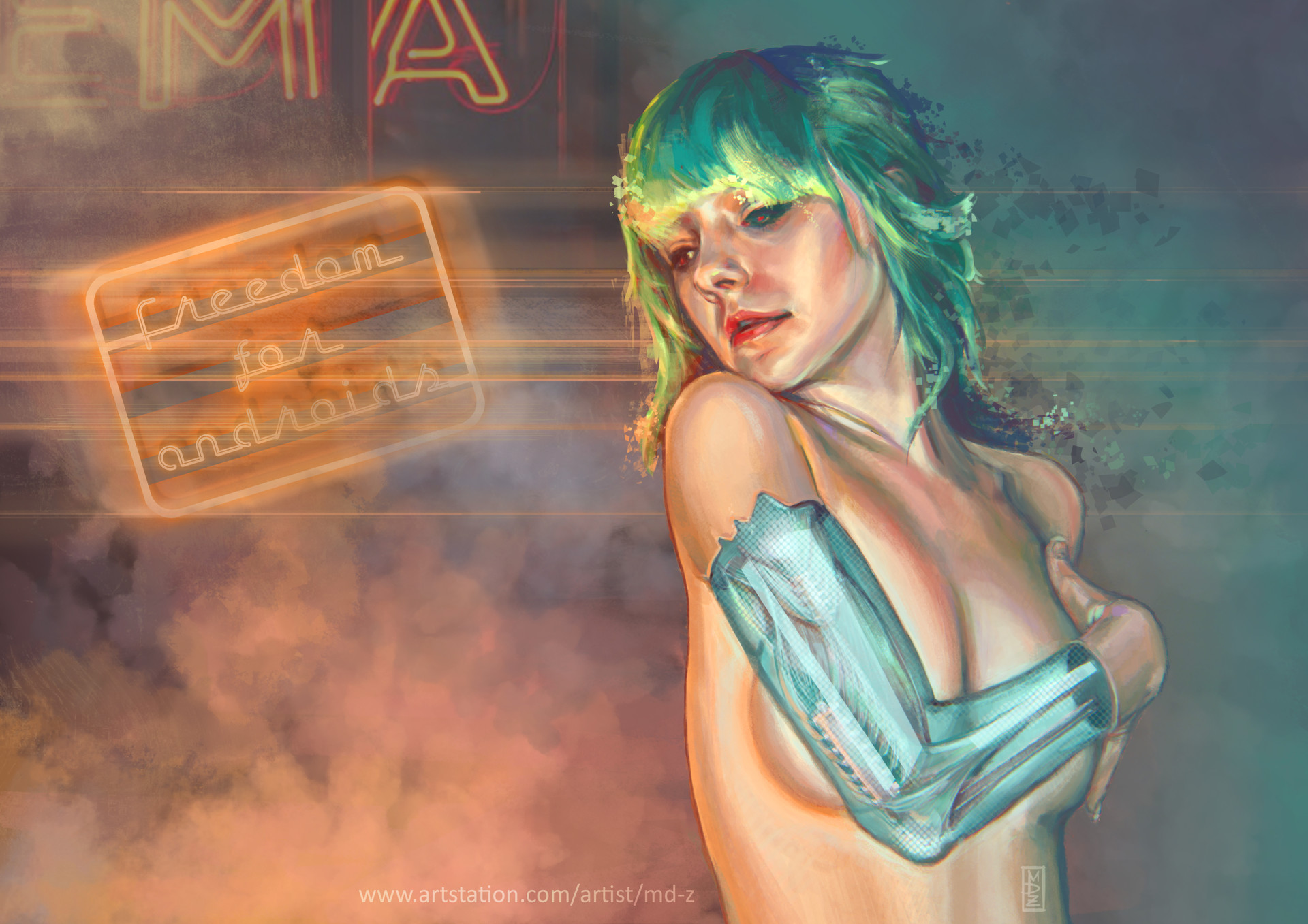 ArtStation - Freedom for androids