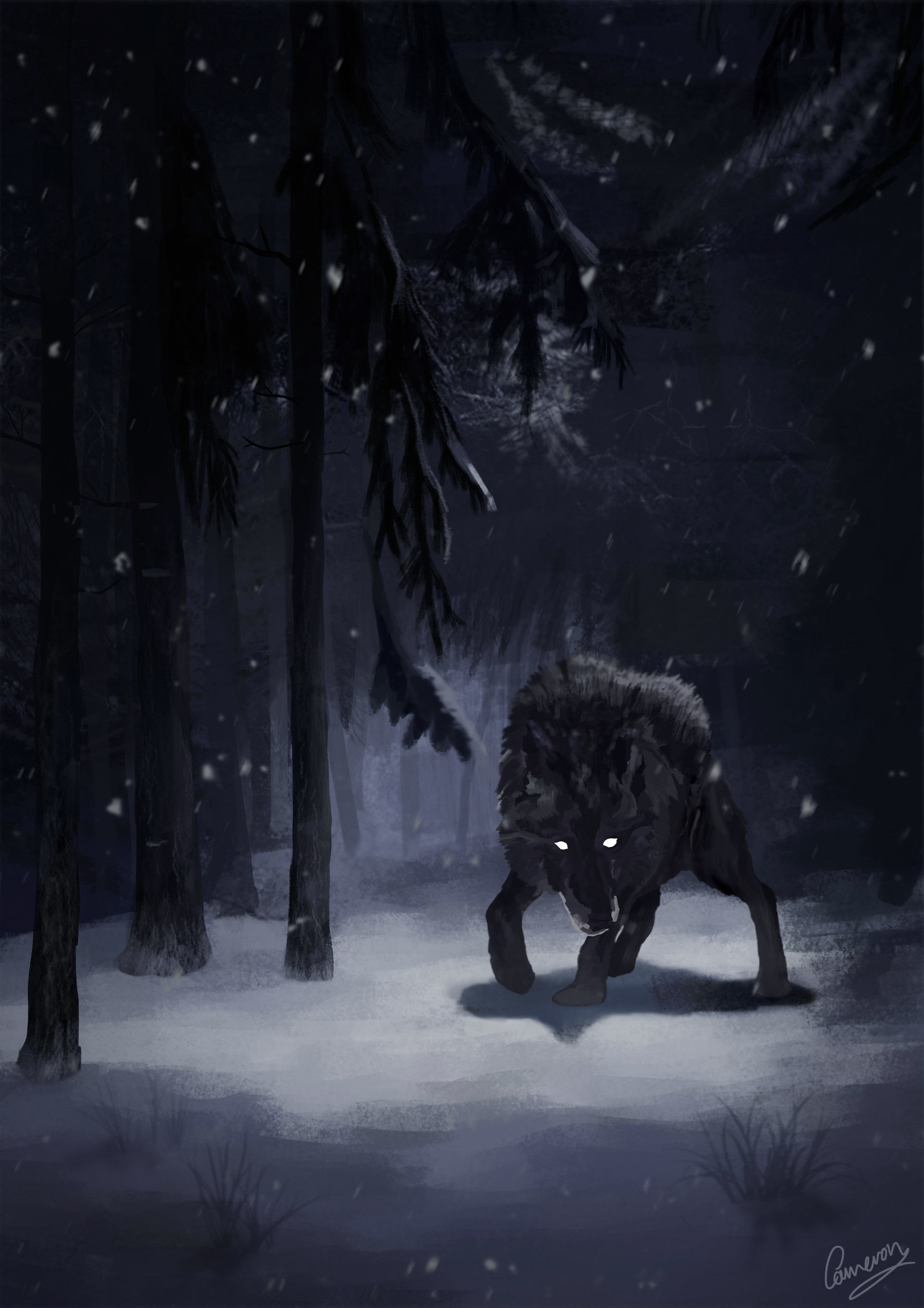ArtStation - The Direwolf