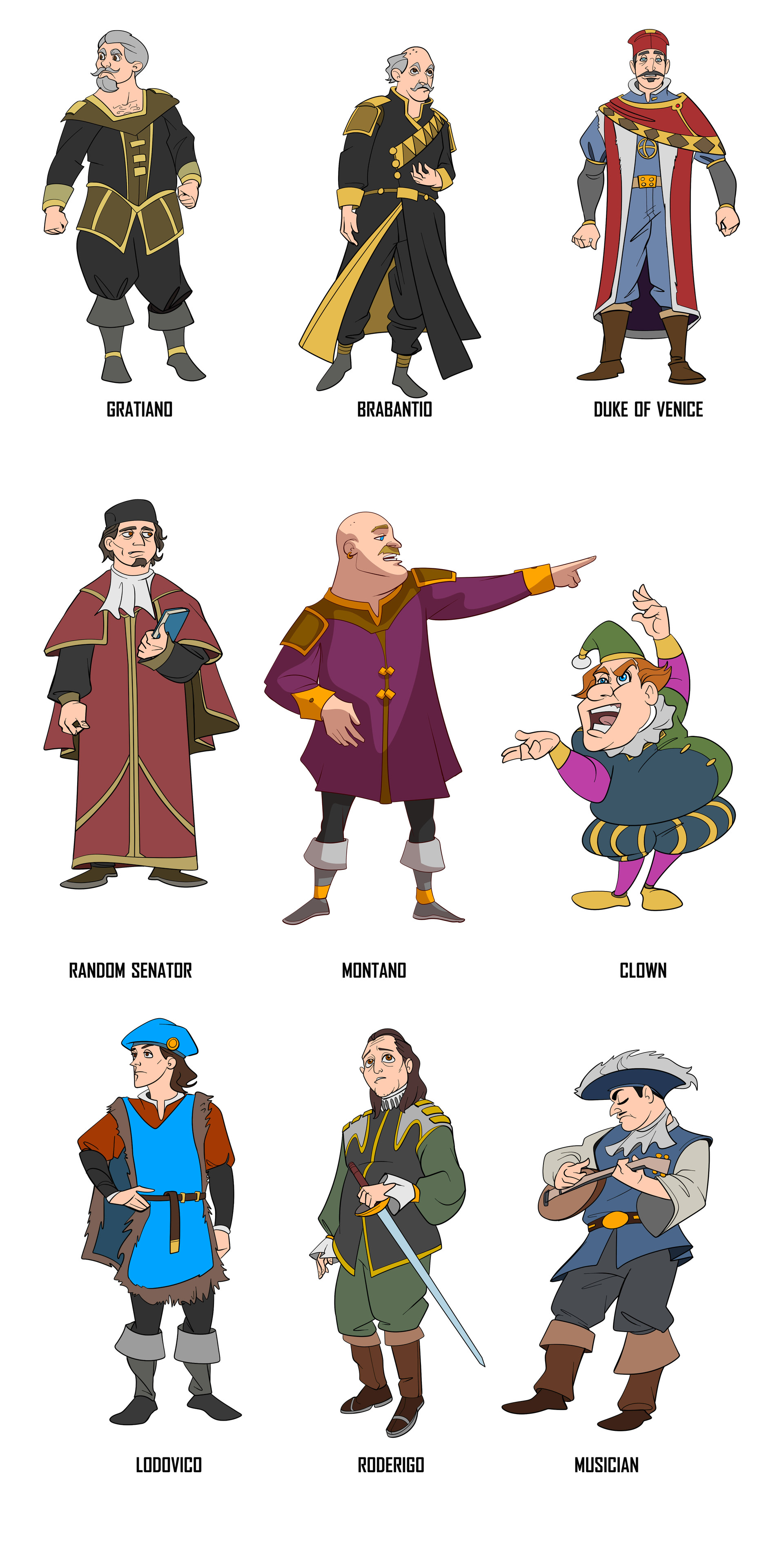 Nova MadArt - Concepts for Nerdstudy's Othello