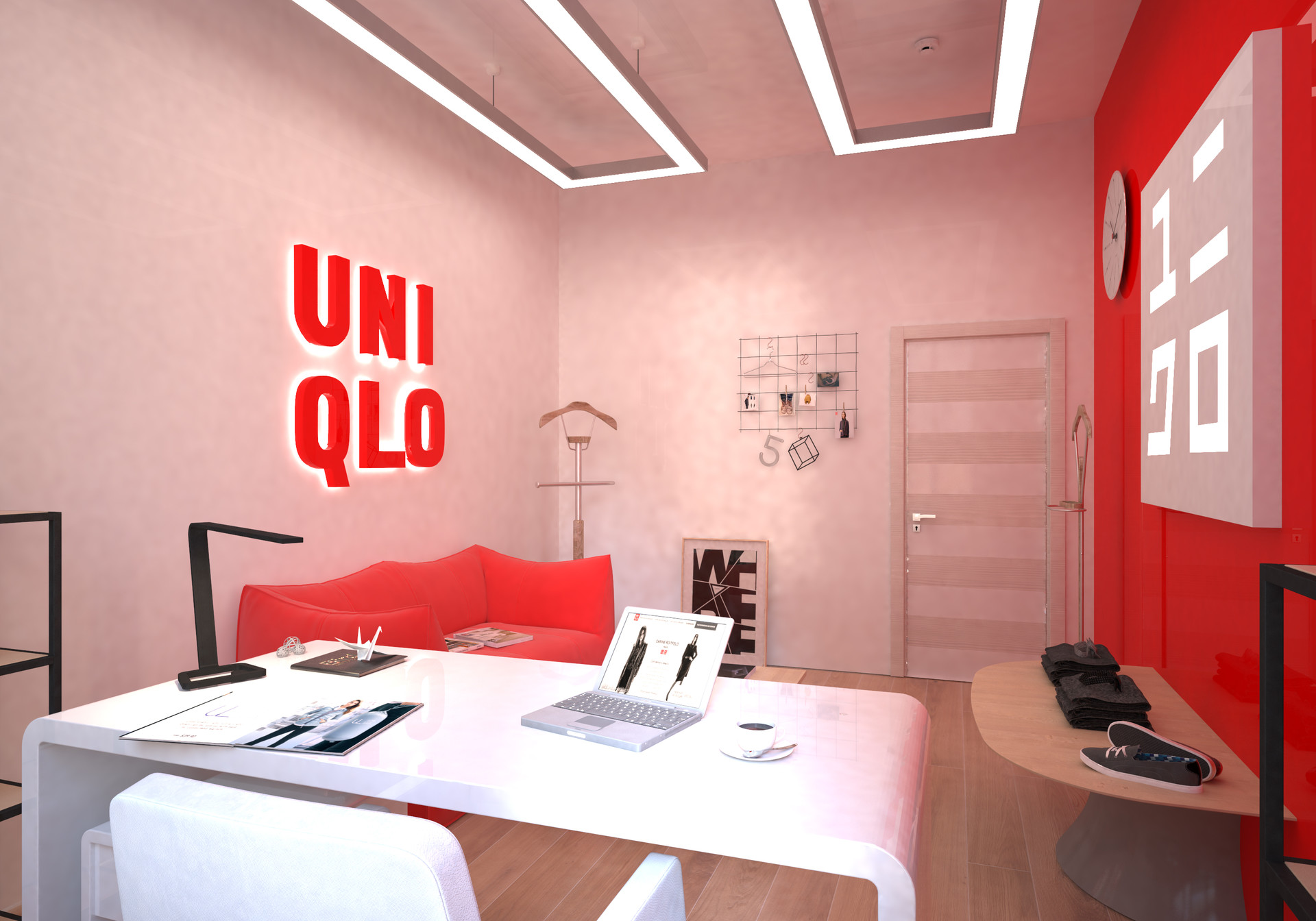 Sora Sugiyama - Design project of the office of UNIQLO creative director