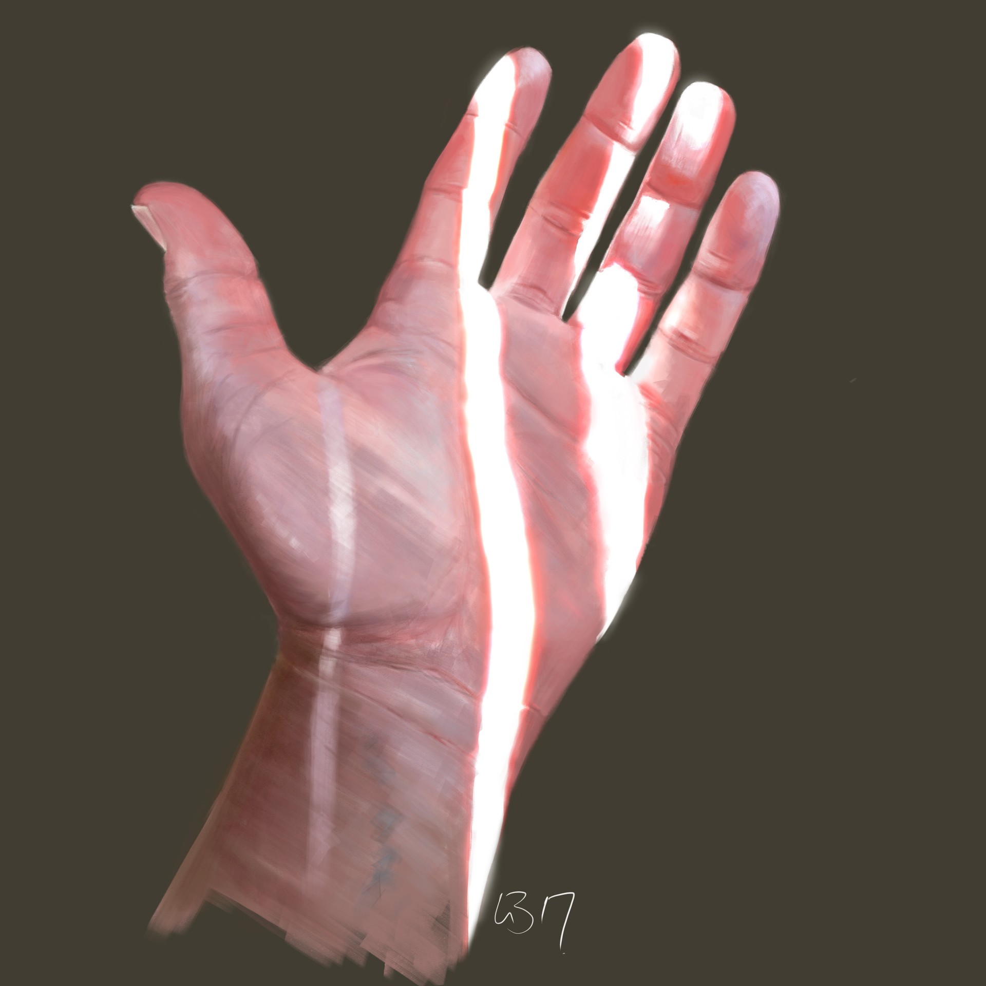 ArtStation - Hand Study