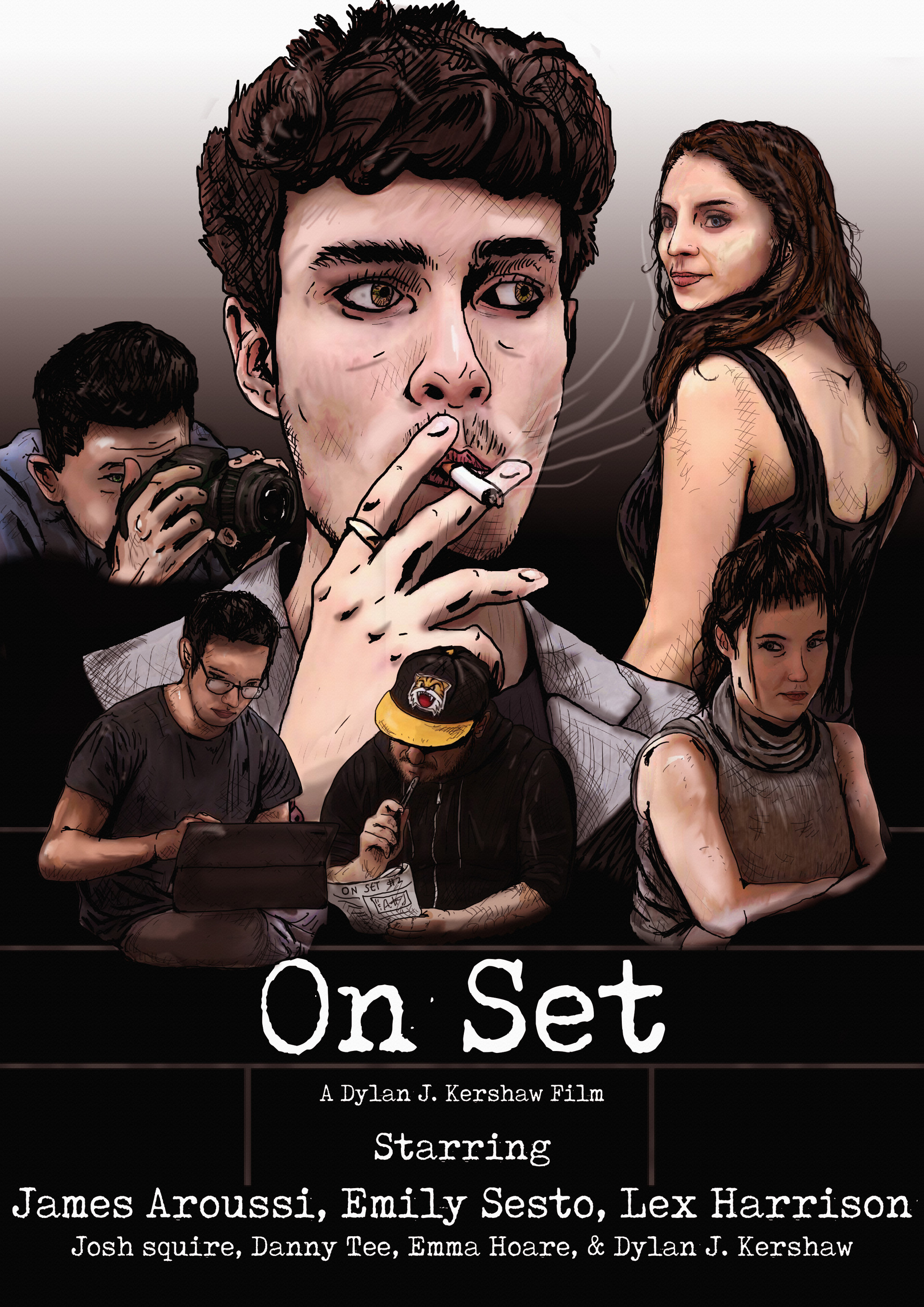 ArtStation - On Set: Poster Illustration & Design