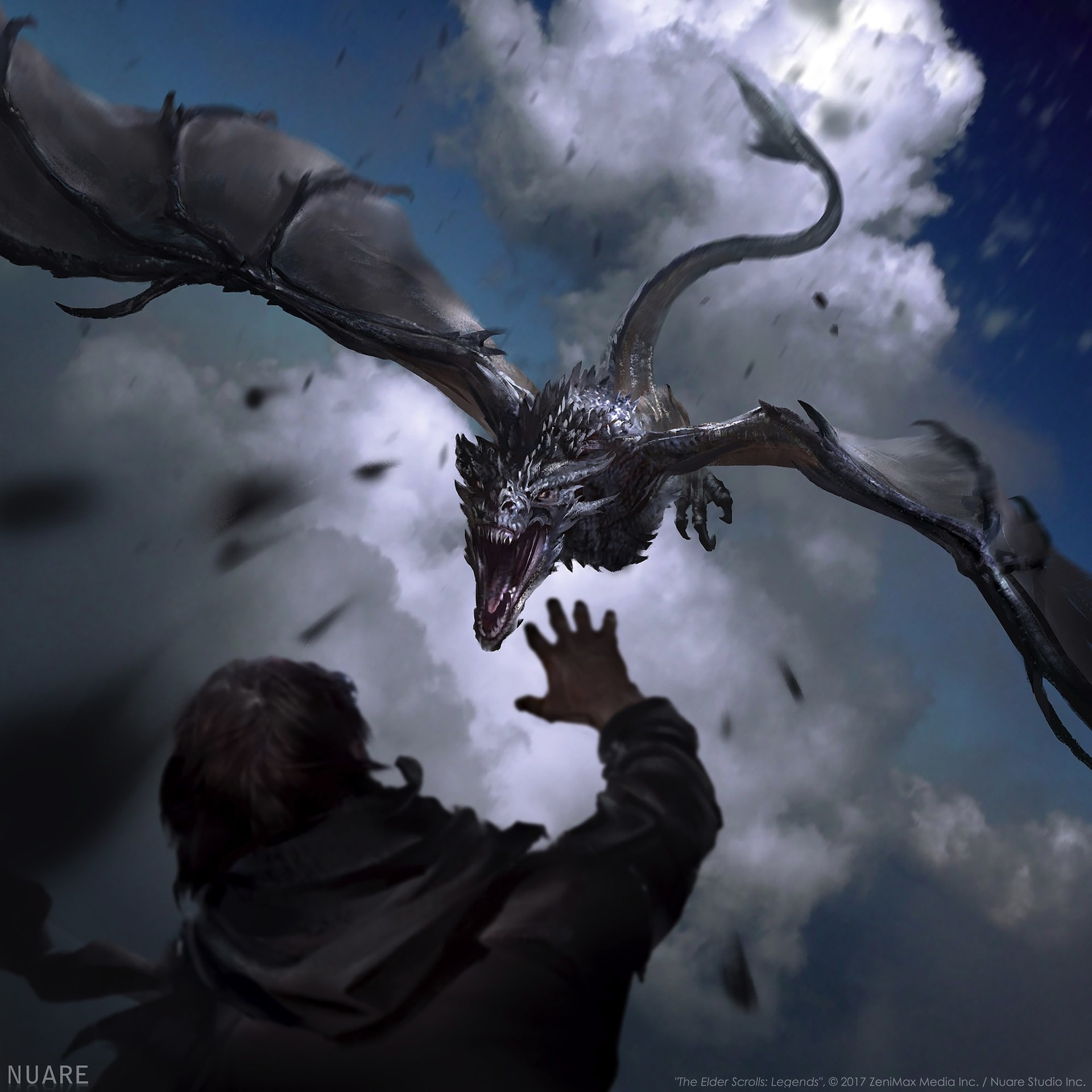 TES: Legends Illustrations Batch 01 - Skyborn Dragon, by Nuare Studio ...