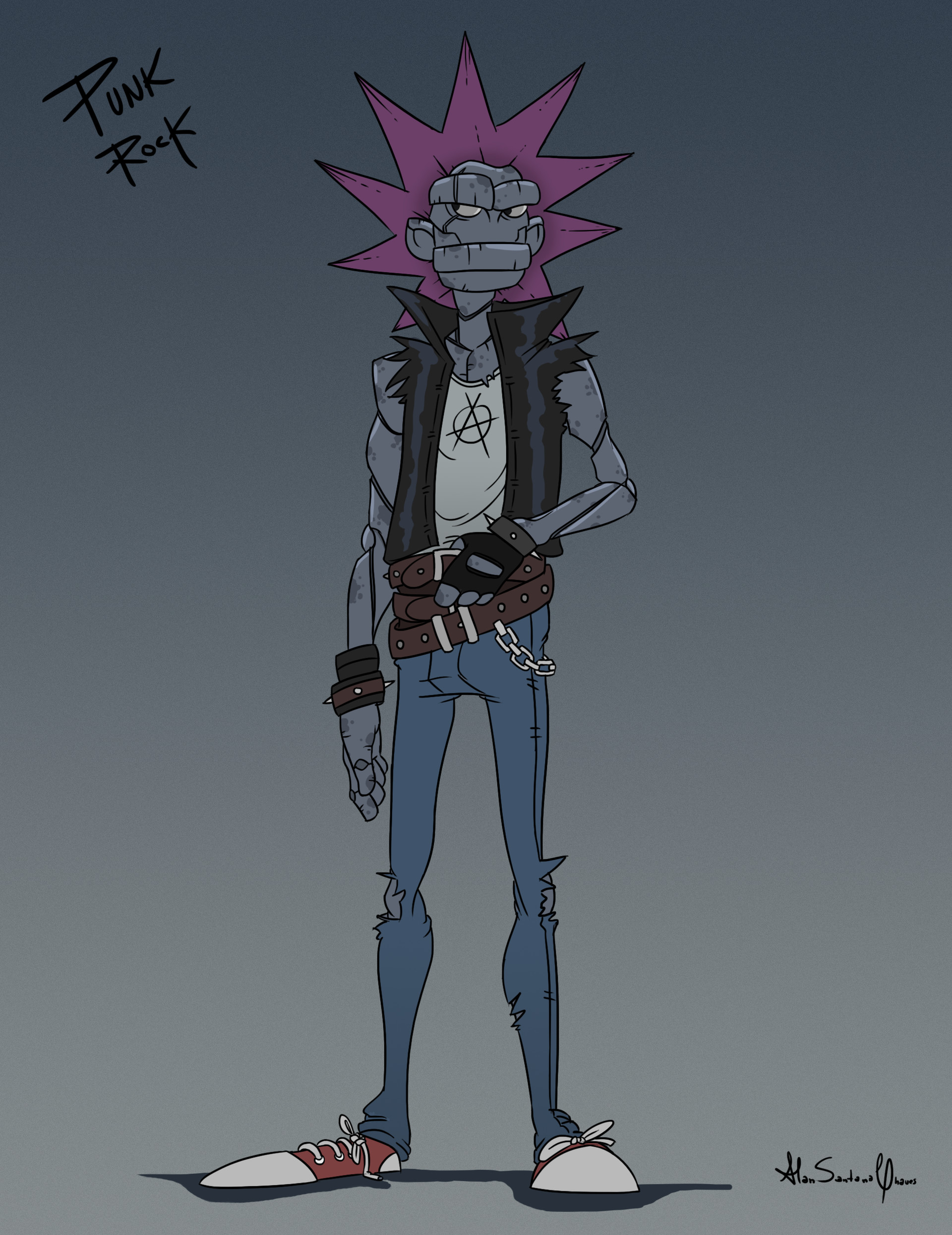 ArtStation - "Punk Rock"