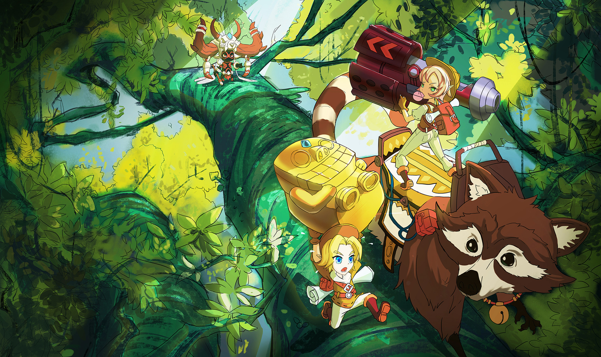 ArtStation - The adventures of Bruce