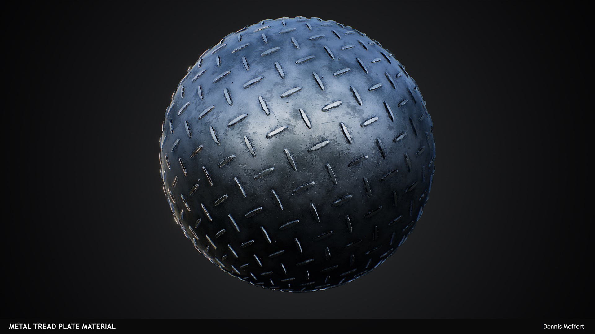 ArtStation - Metal tread plate material