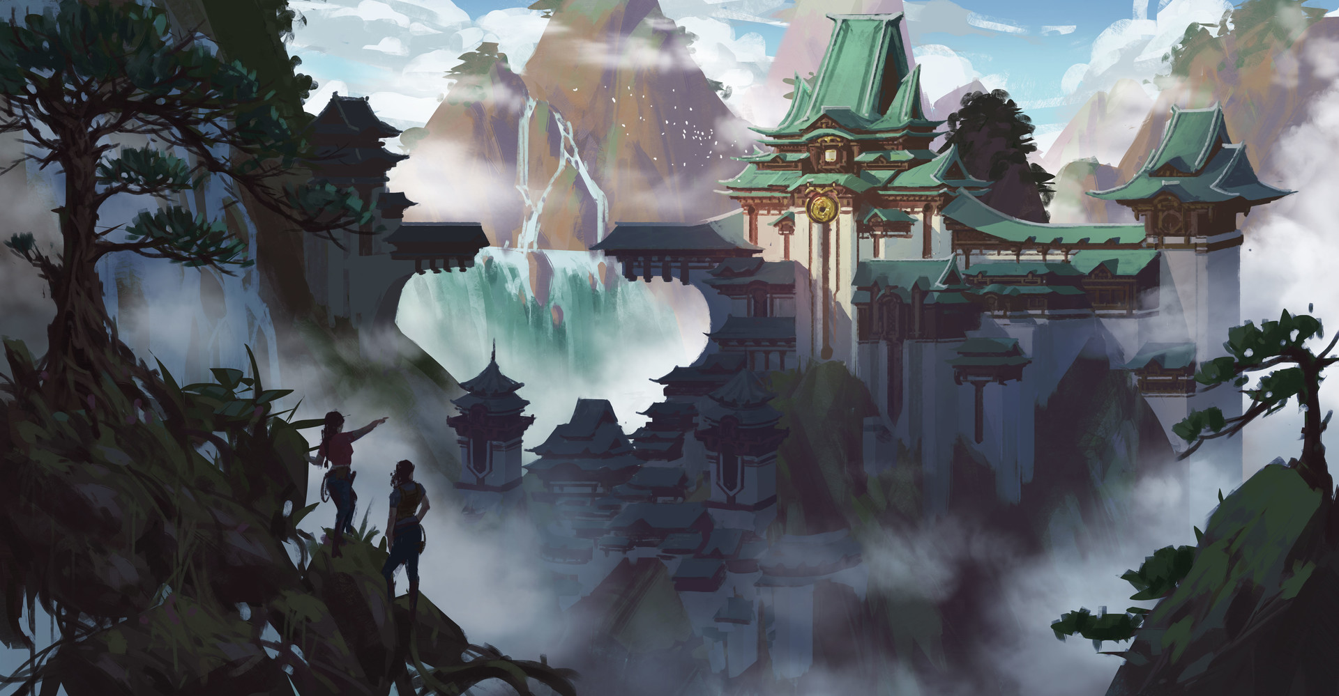 ArtStation - The mysterious temple