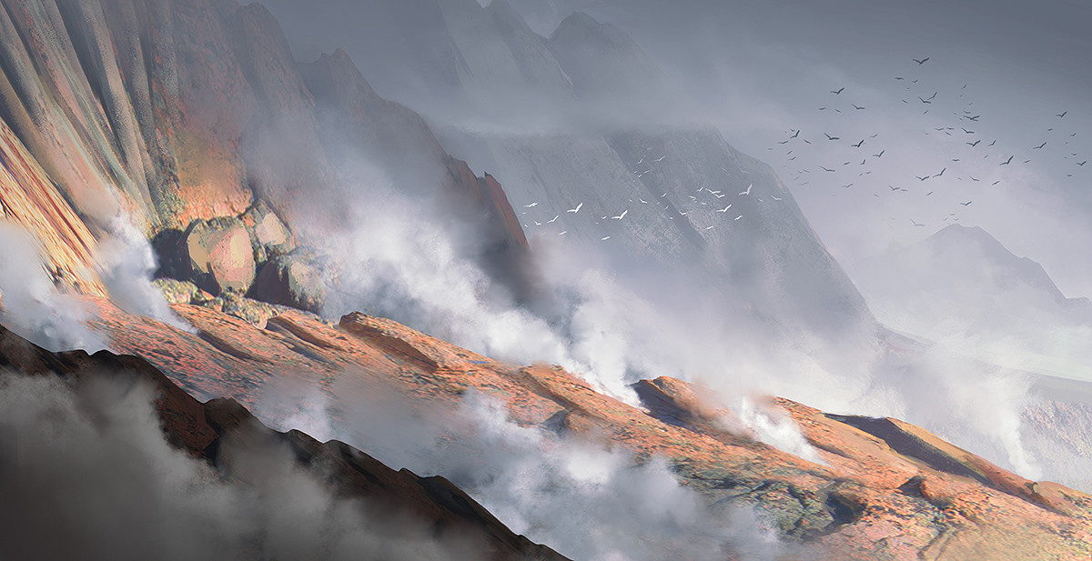 ArtStation - mountains