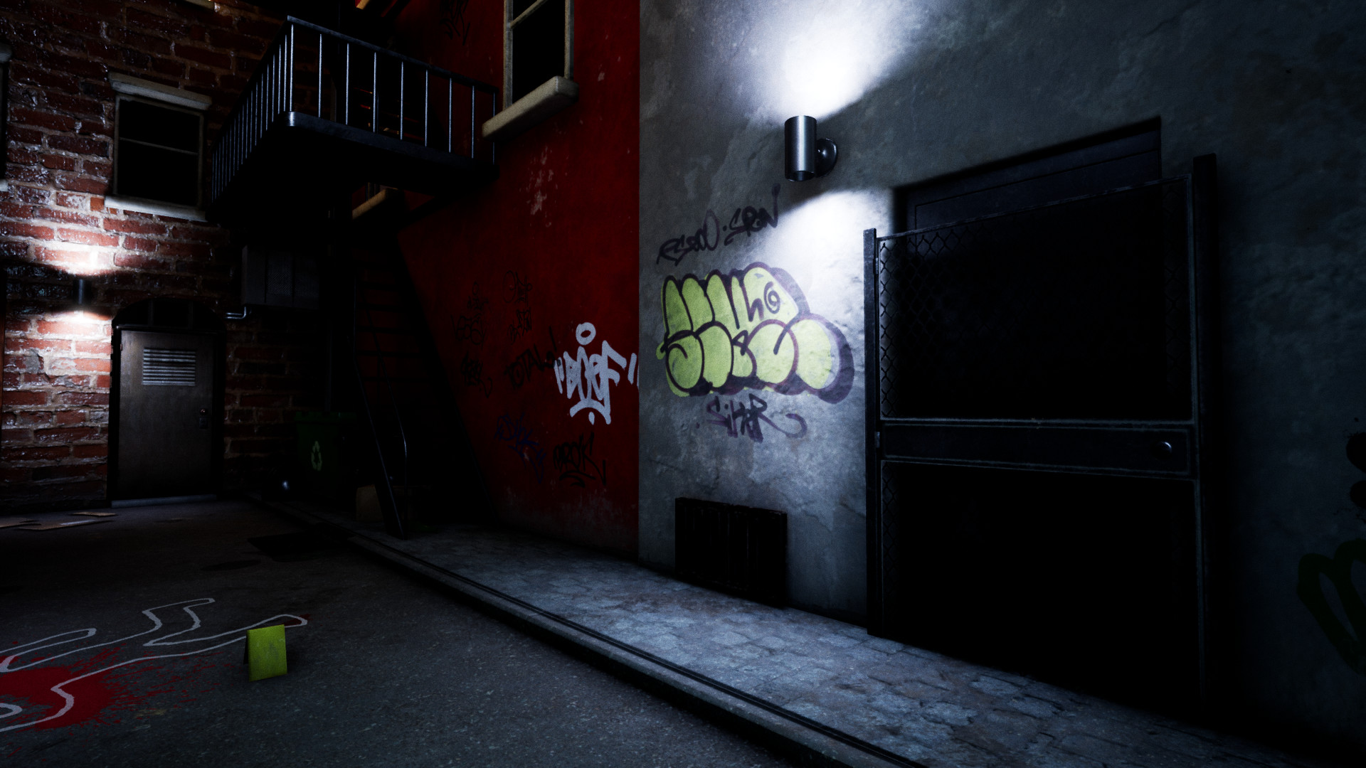 My Fransson - Back Alley Crime Scene