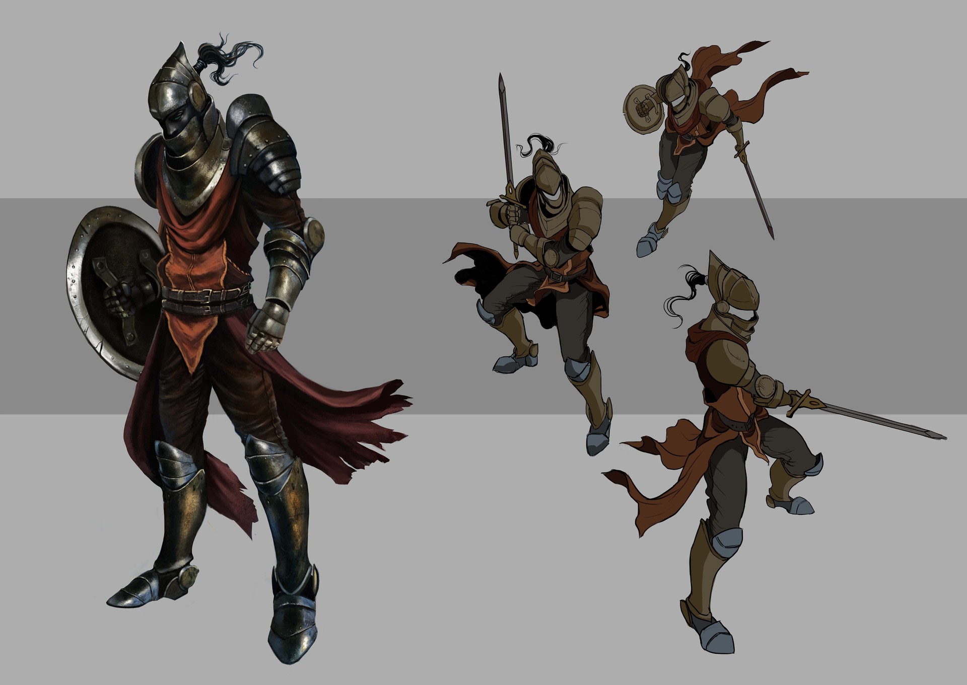 ArtStation - knight character