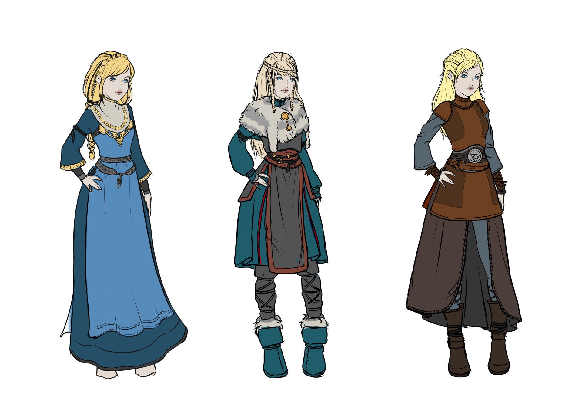 ArtStation - Vikings' Armors Concept