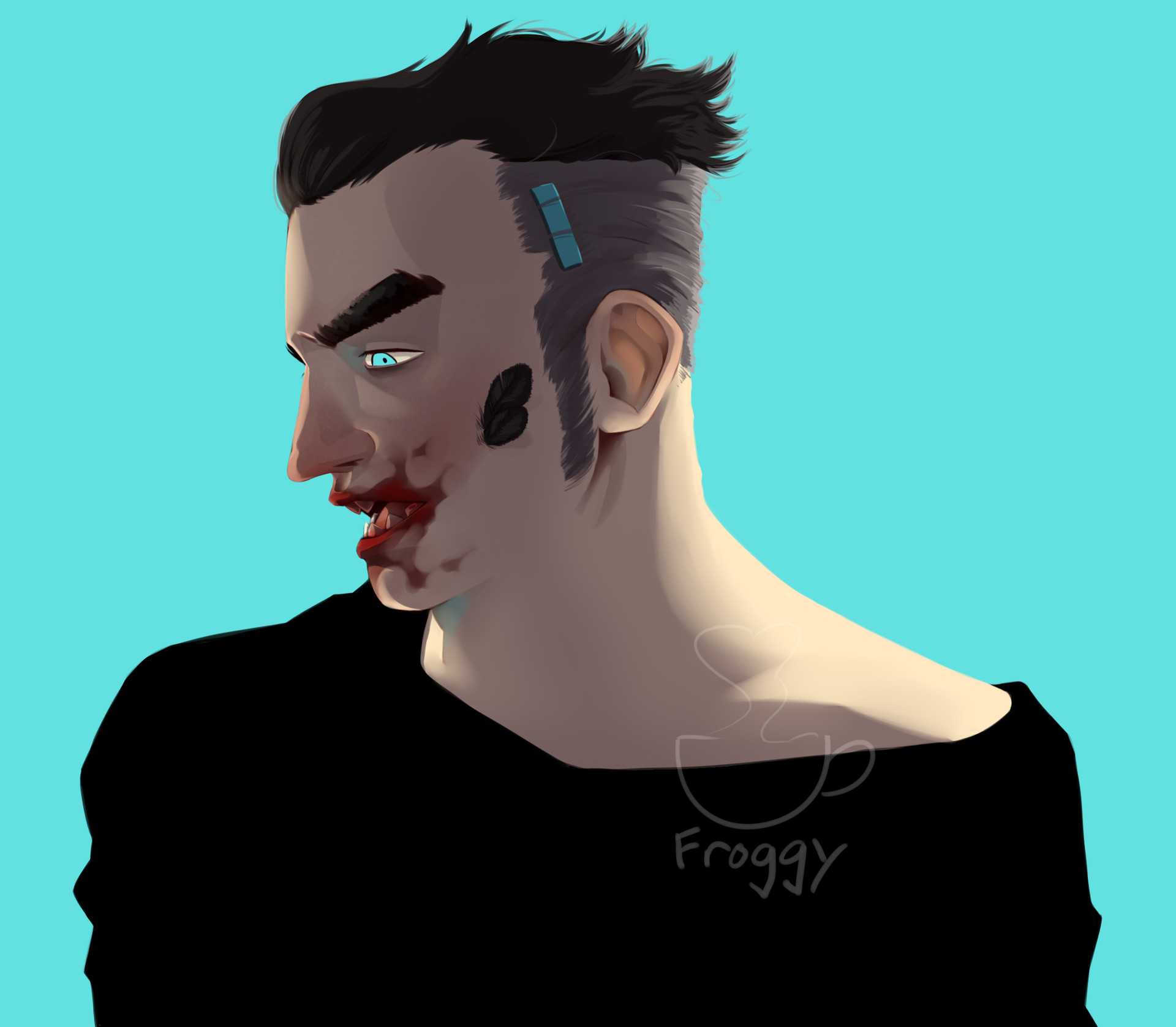 ArtStation - Messy eater