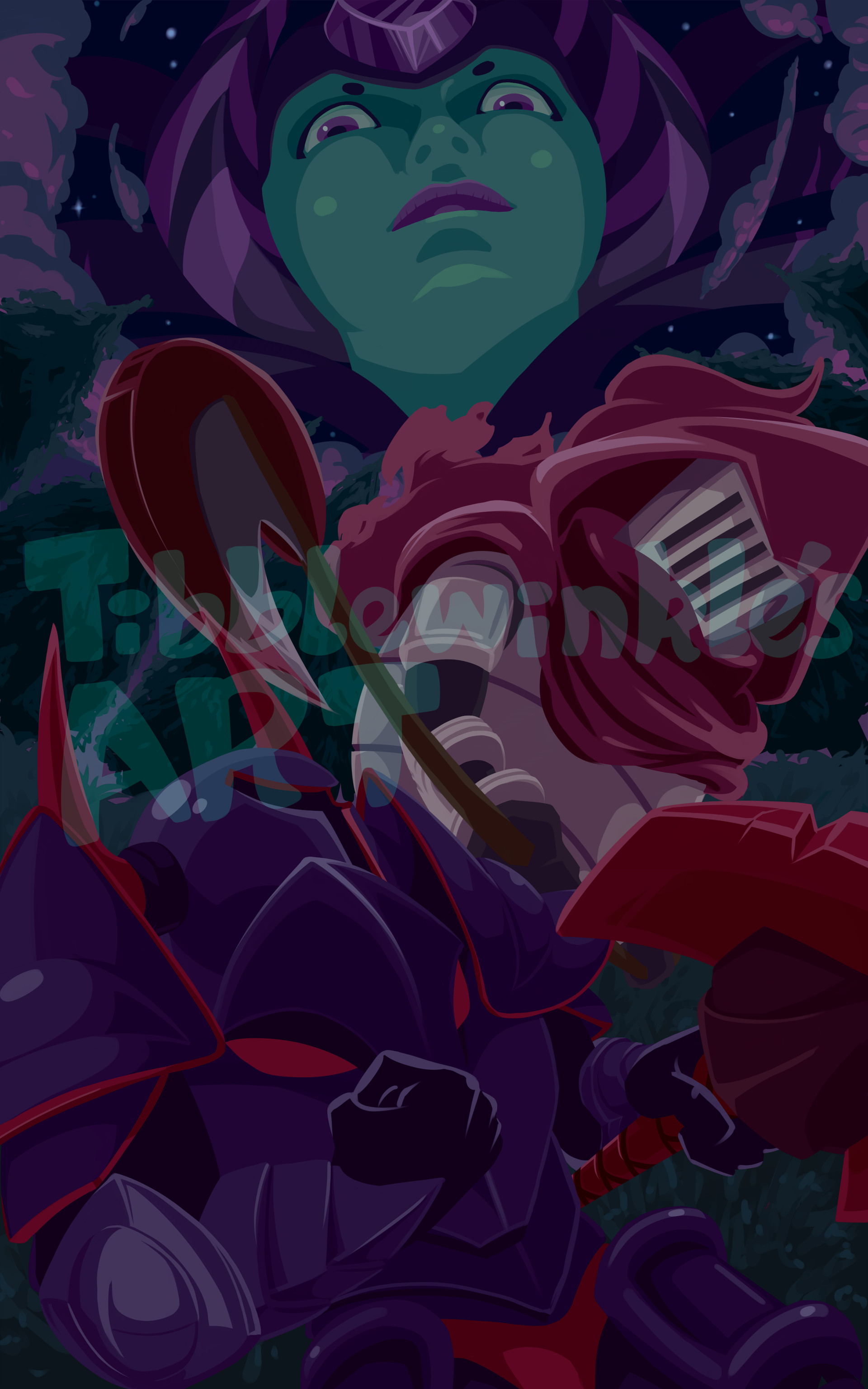 ArtStation - Spectre Knight: The Enchantresses grasp