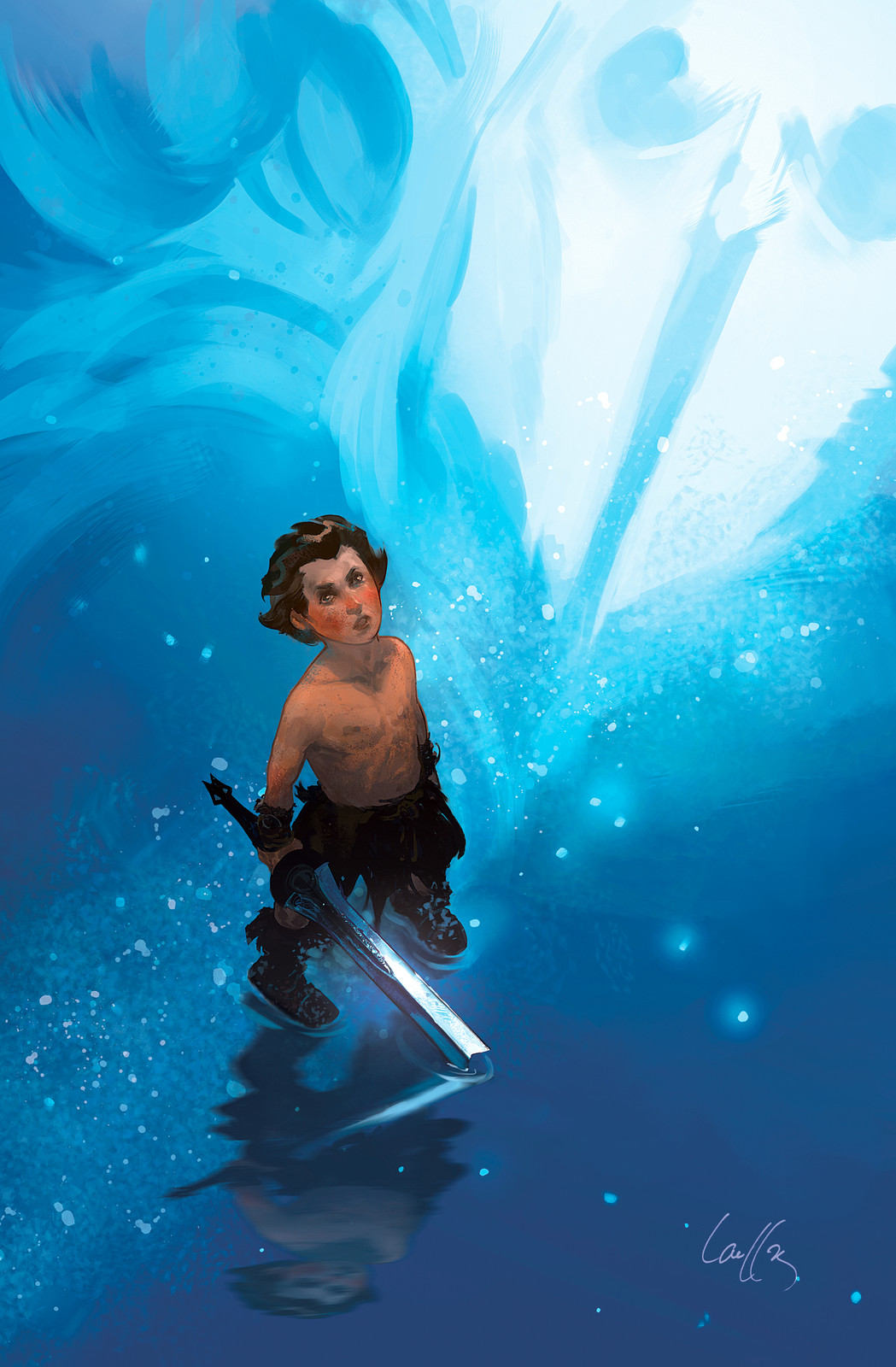 mathieu lauffray - Siegfried - Illustration for Alex Alice's comics