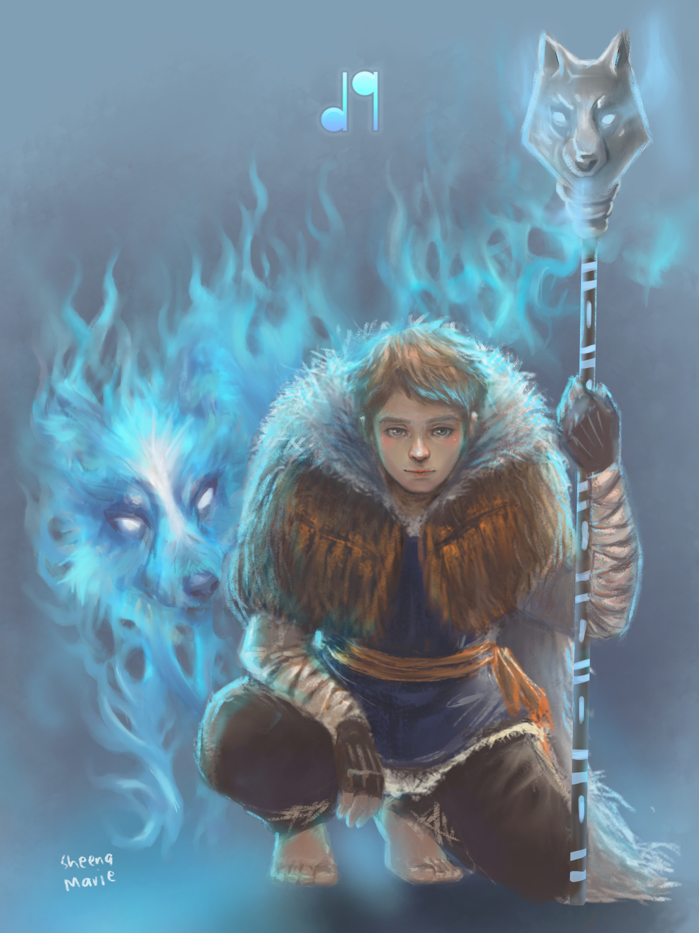 ArtStation - WOLF OC; LYALL