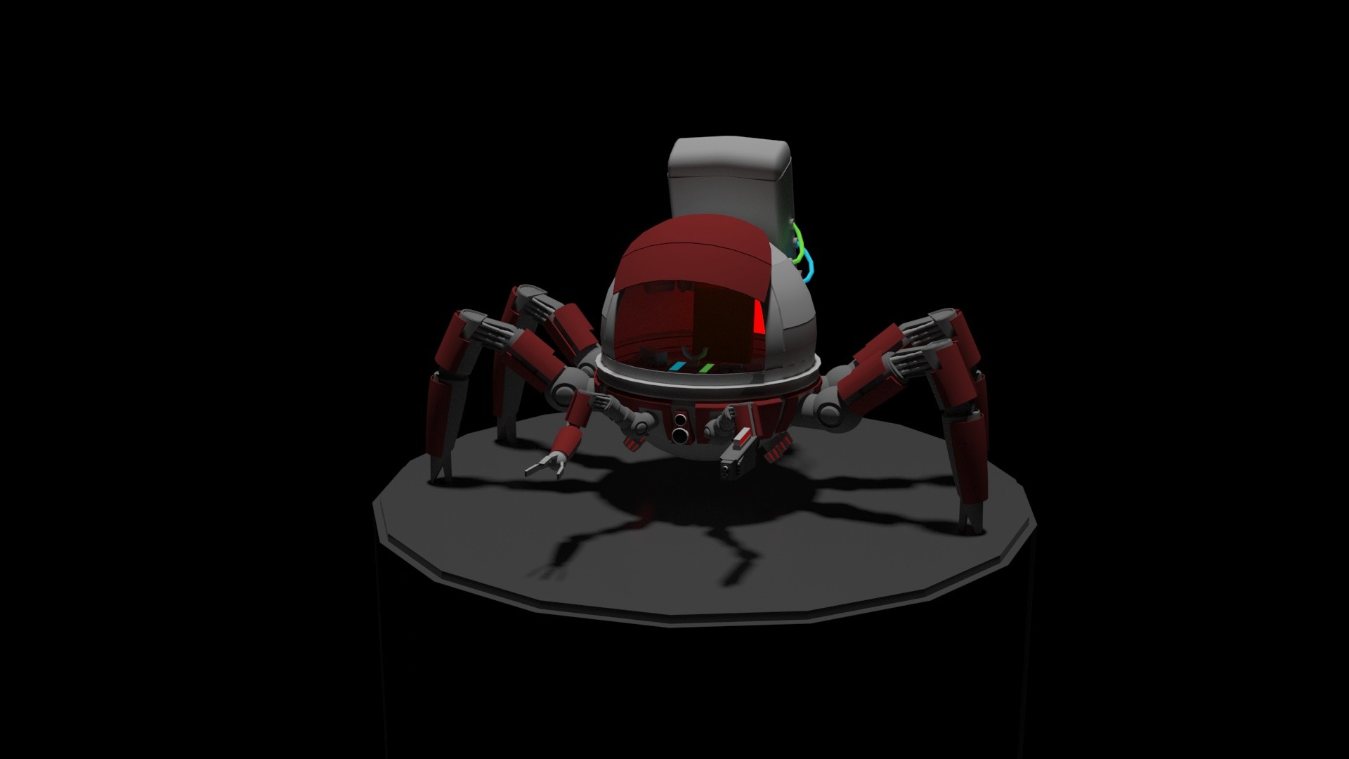 ArtStation - Spider Mech