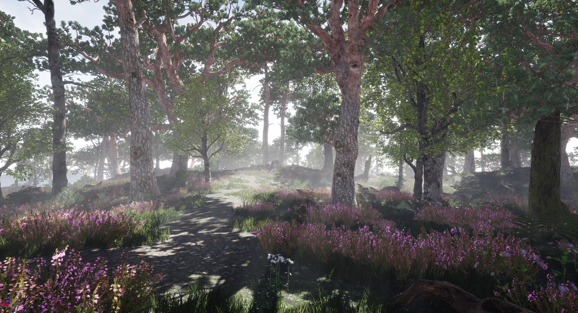 ArtStation - UE4 Forest mess around, Justin Thrailkill