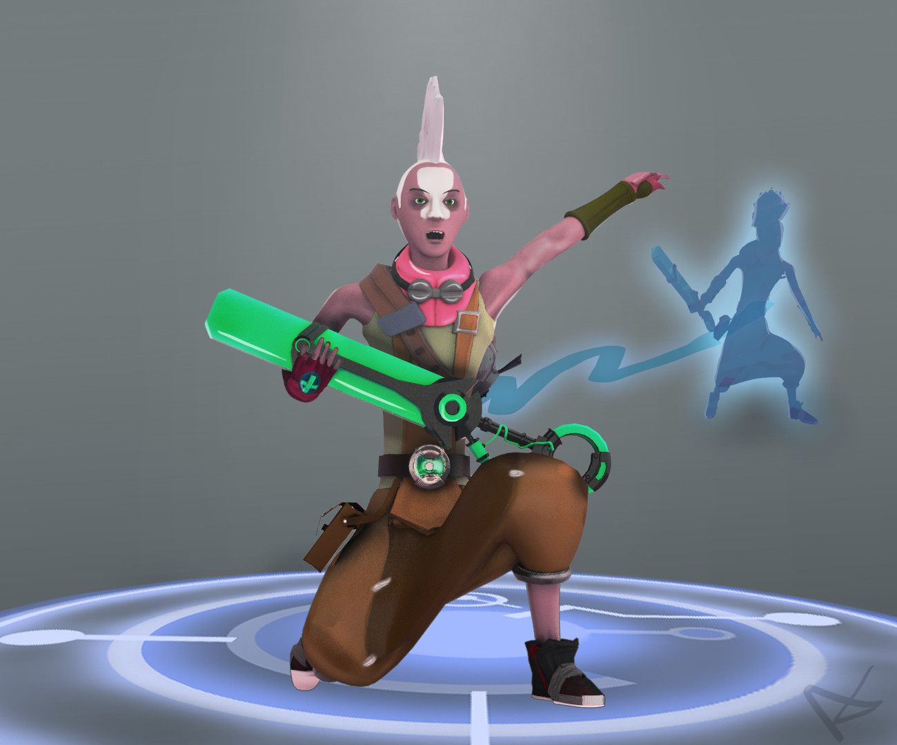 ArtStation - Ekko-League of Legends