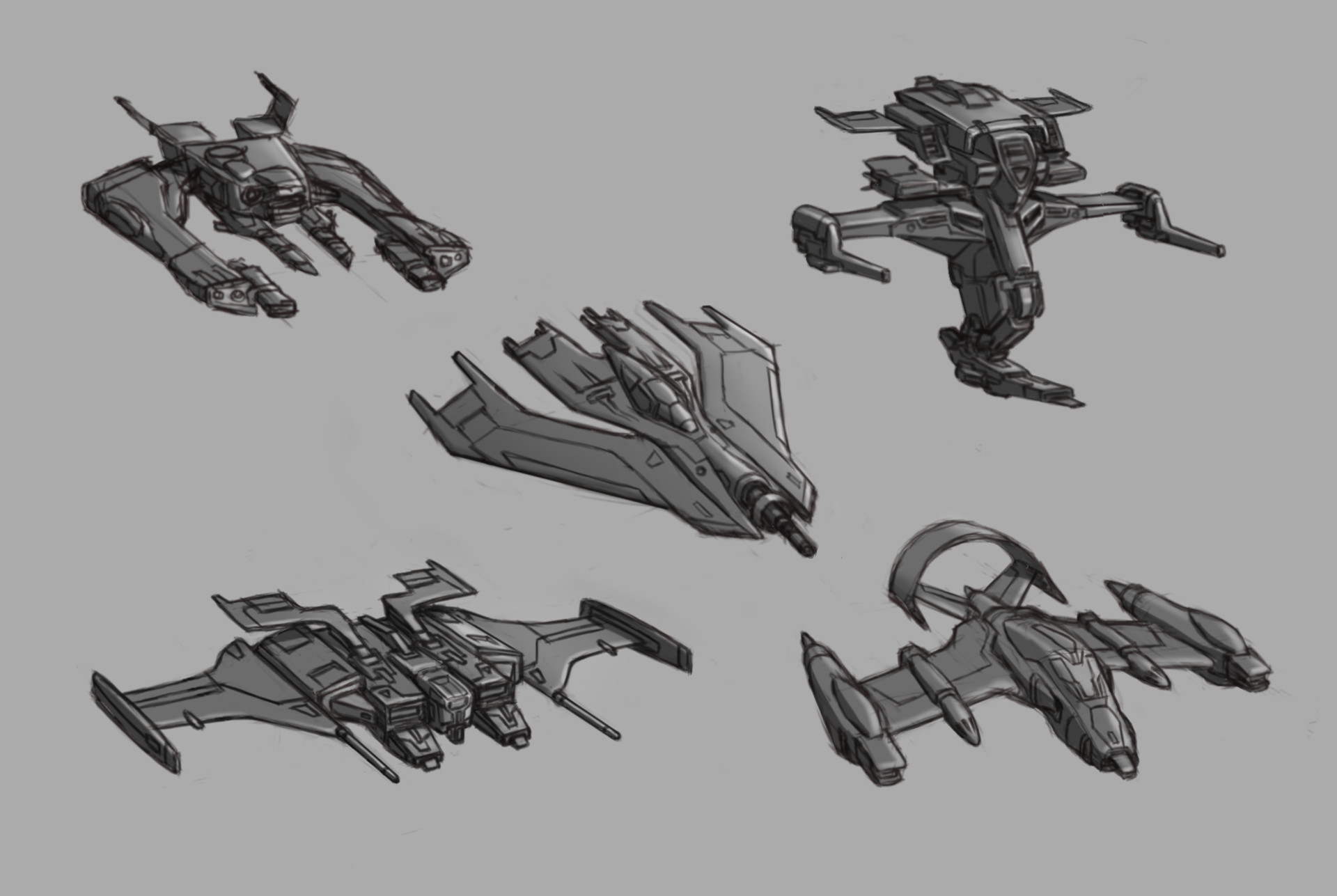 ArtStation - ship concepts
