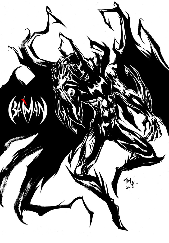 ArtStation - Fanart - Evil Batman (2012)